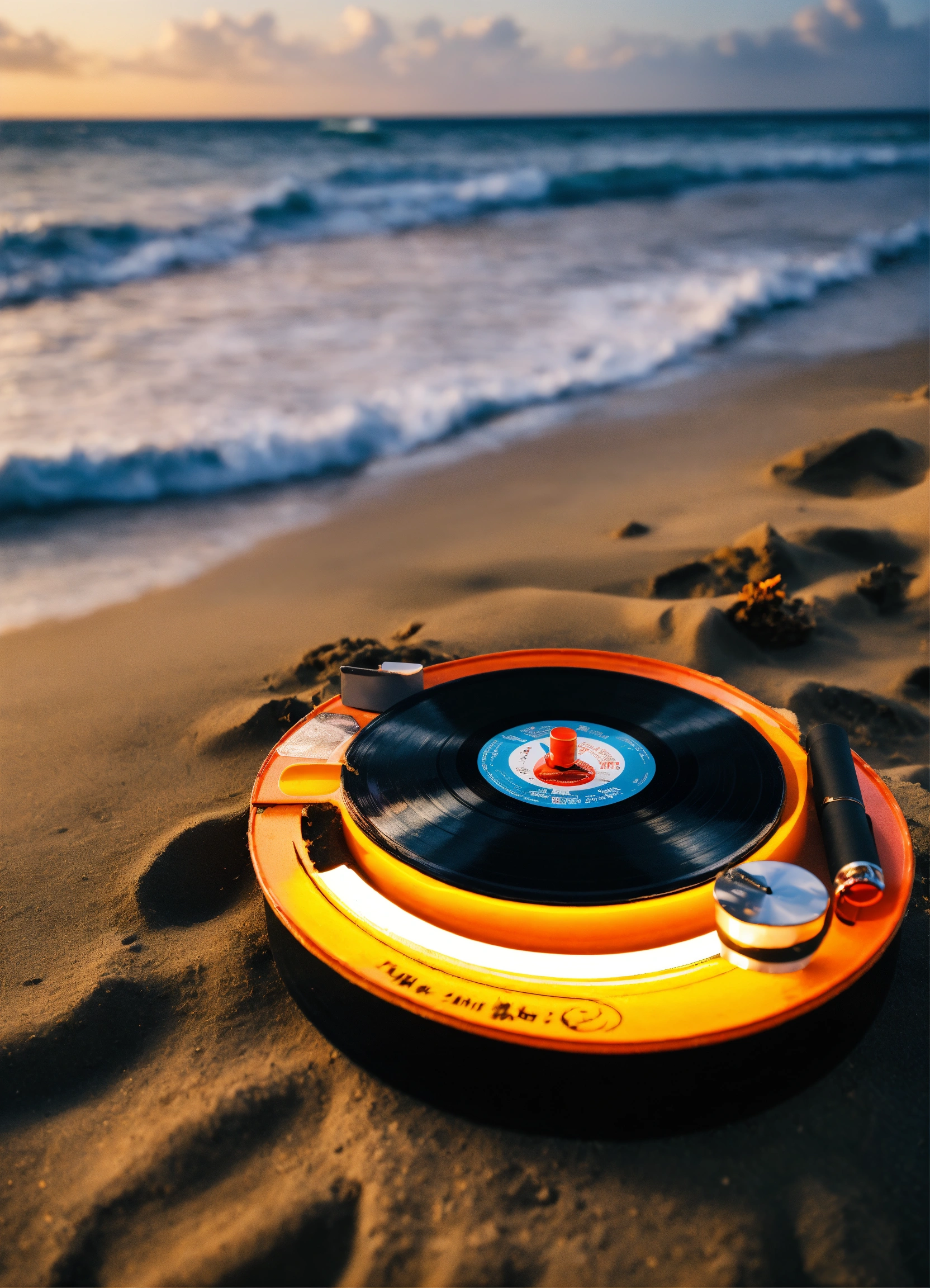 Lexica - A small vinyl record which has been made into an ash tray. set ...