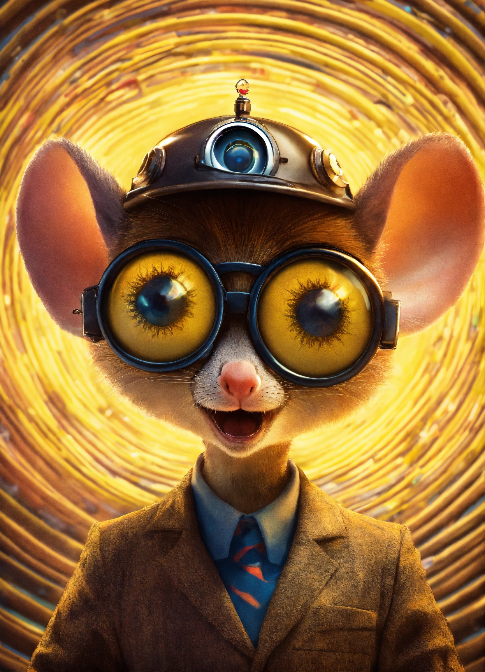 Lexica - Hypnotized mouse starring, brainwashed, mind controlled, with ...