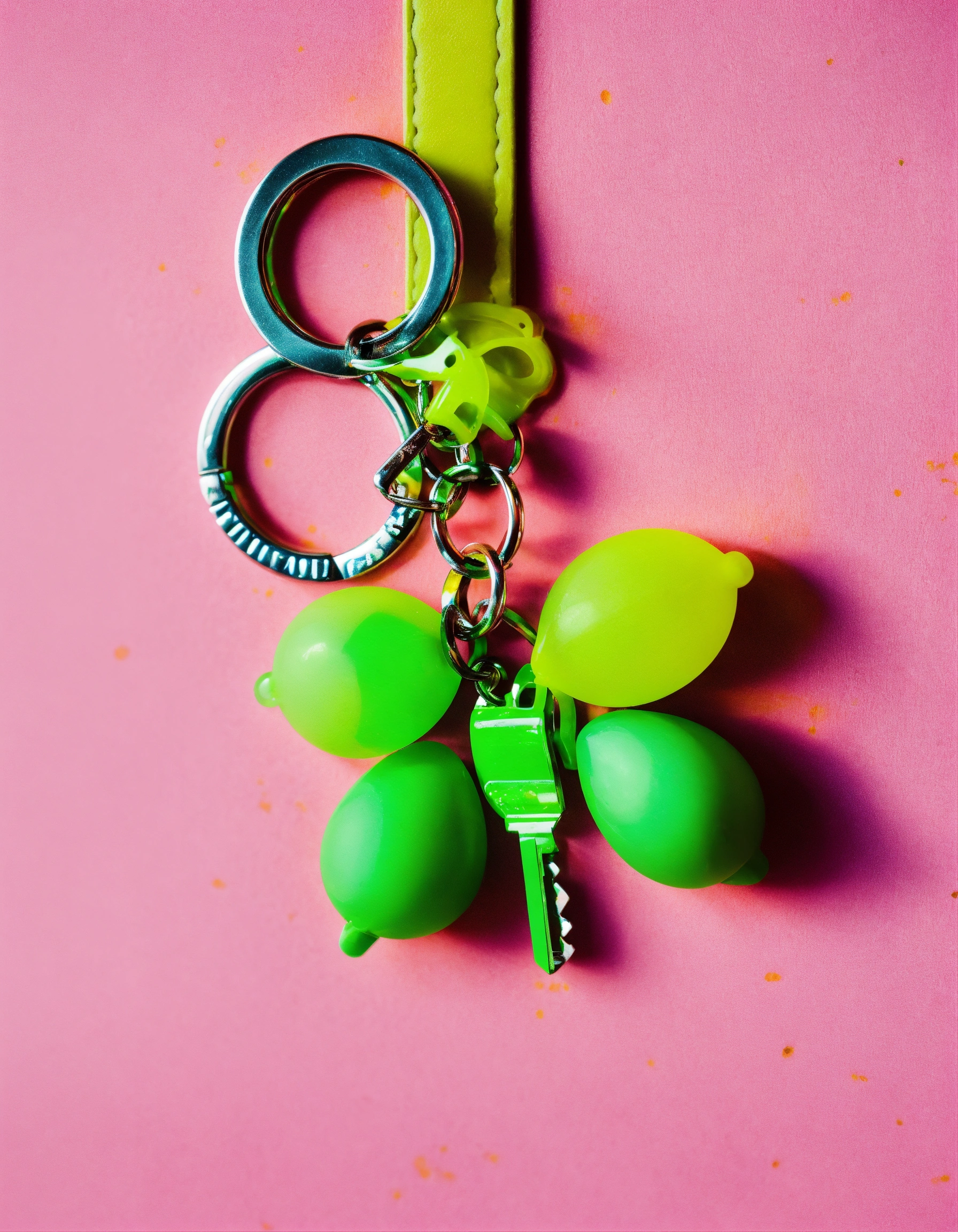 Lexica - Suspended in the air! modern metal keychain! icon charms. funky charms. c-clips.studio ...