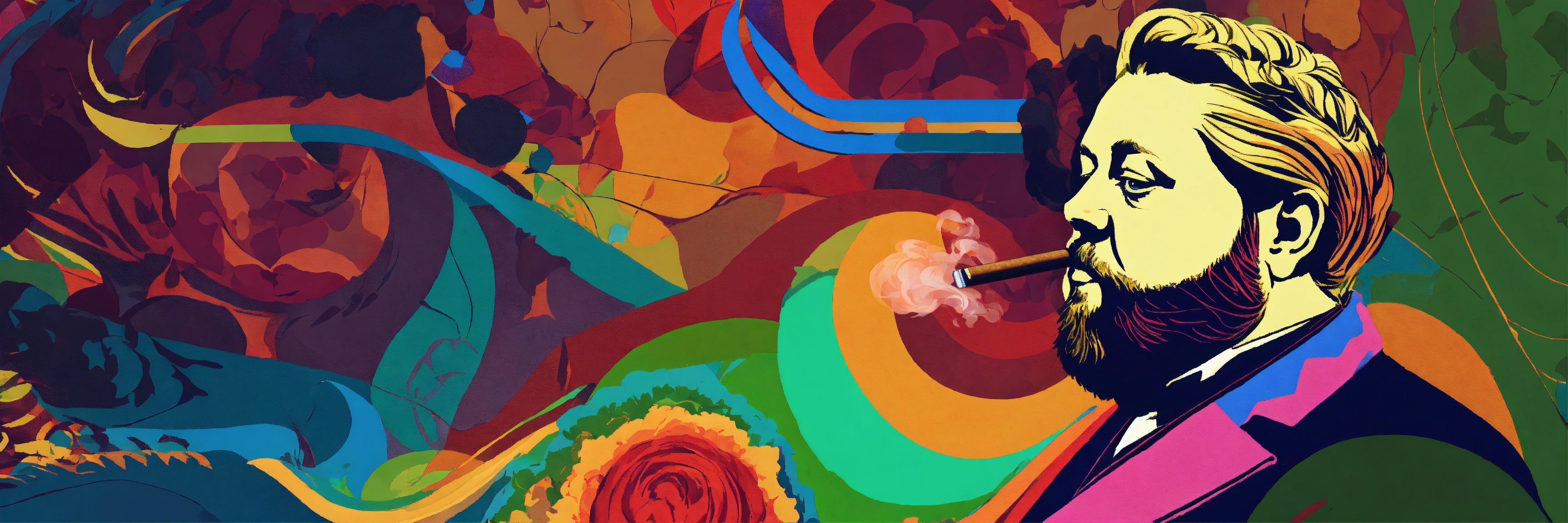 Lexica - Charles Spurgeon, colorful illustration. He's depicted as in ...