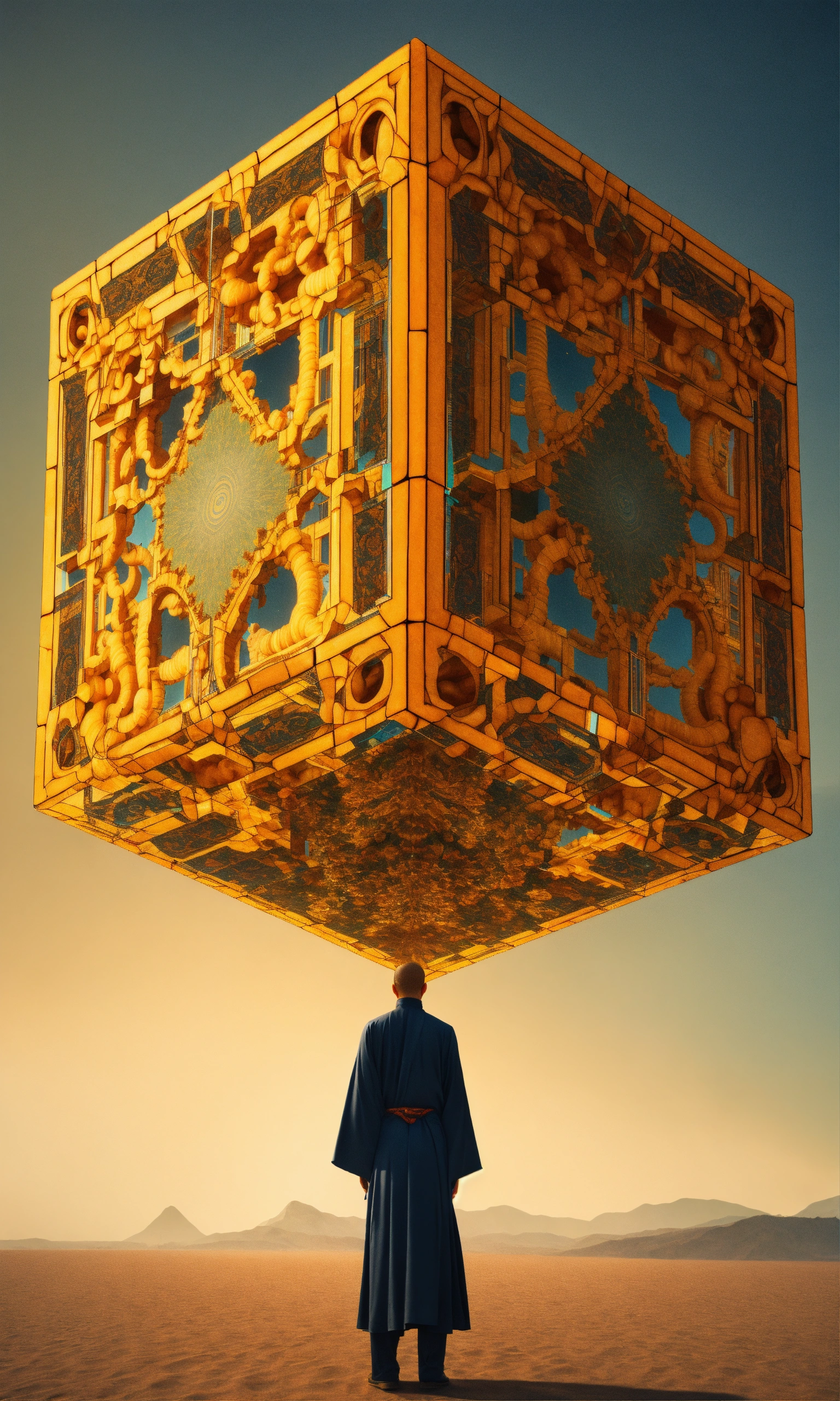 Lexica - Taoist monk octopus tesseract body fractal three point ...