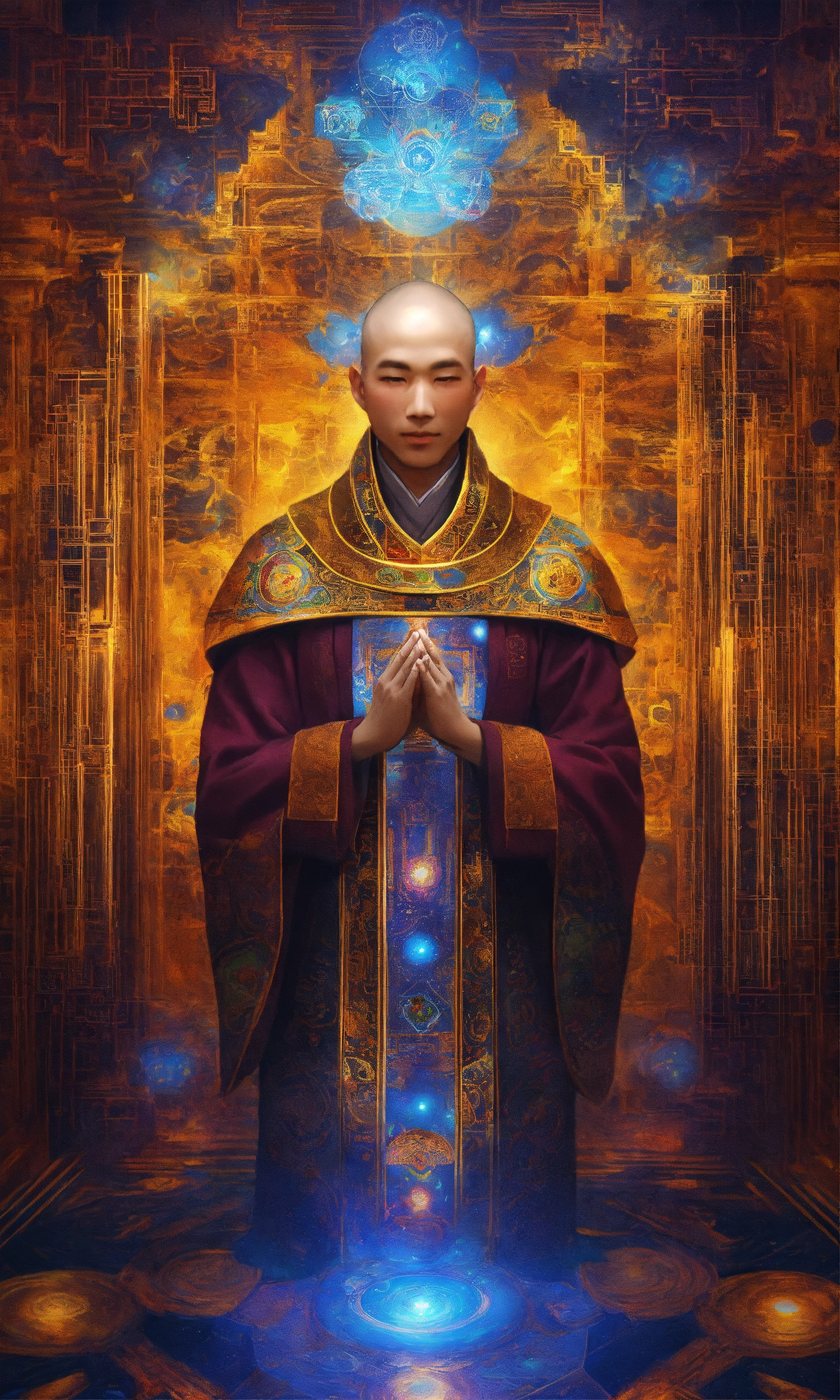 Lexica - 4th dimension complex fractal geometry tesseracts daoist monk ...