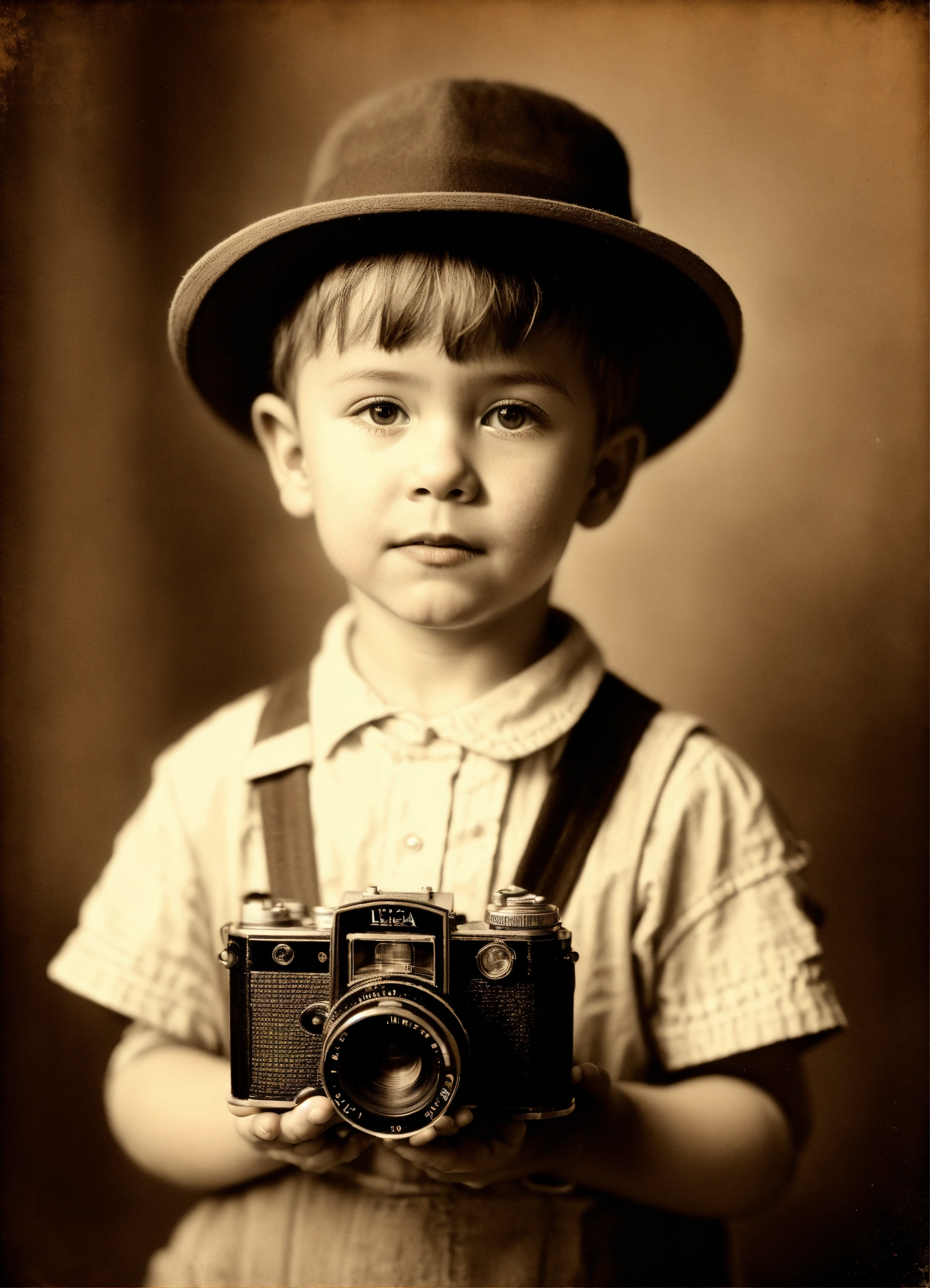 Lexica - "4-year-old Bobby Dunbar, circa early 1900s, Type of Image ...