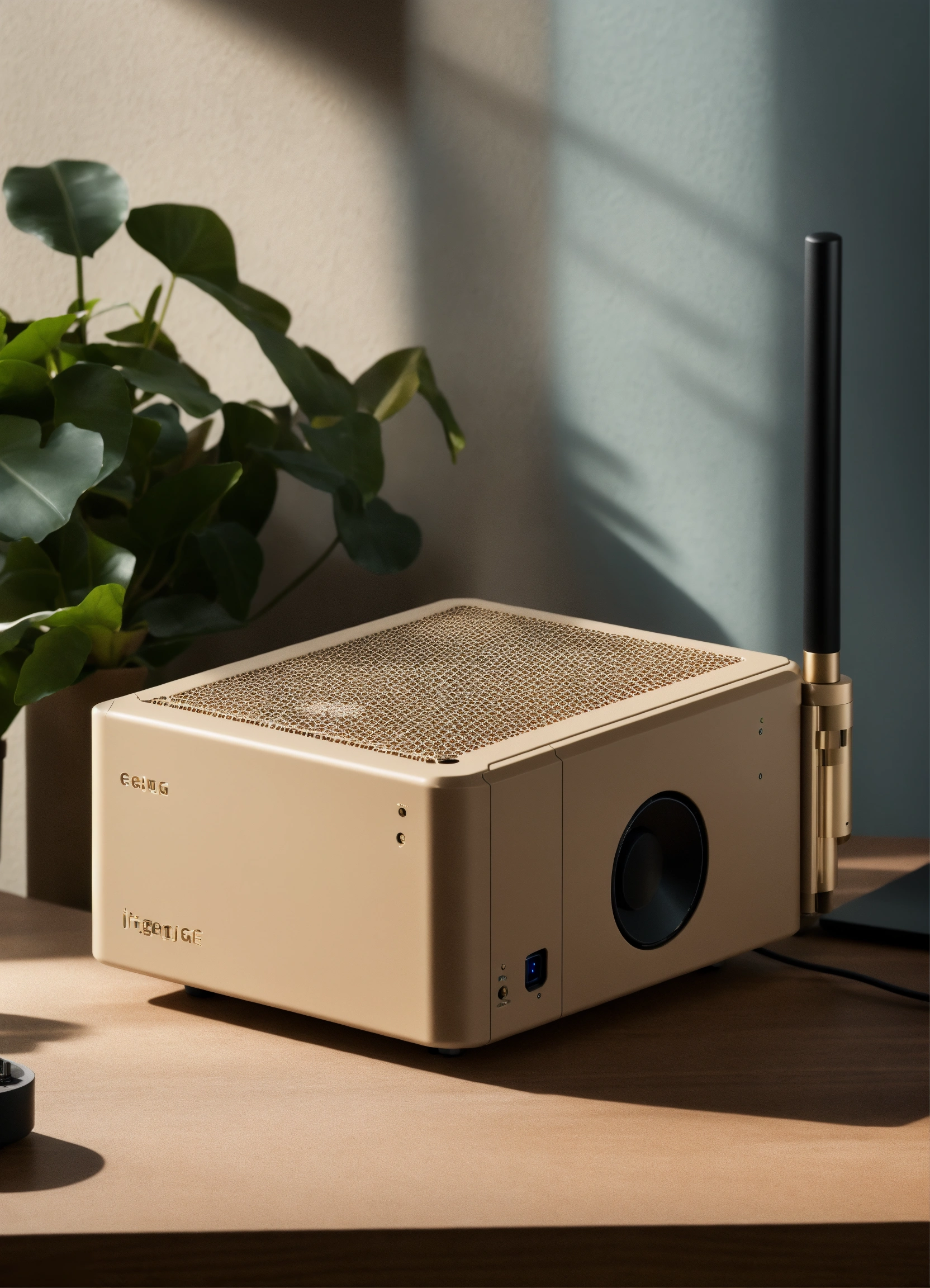 Lexica - A stunning, minimalist beige micro ITX case designed by ...