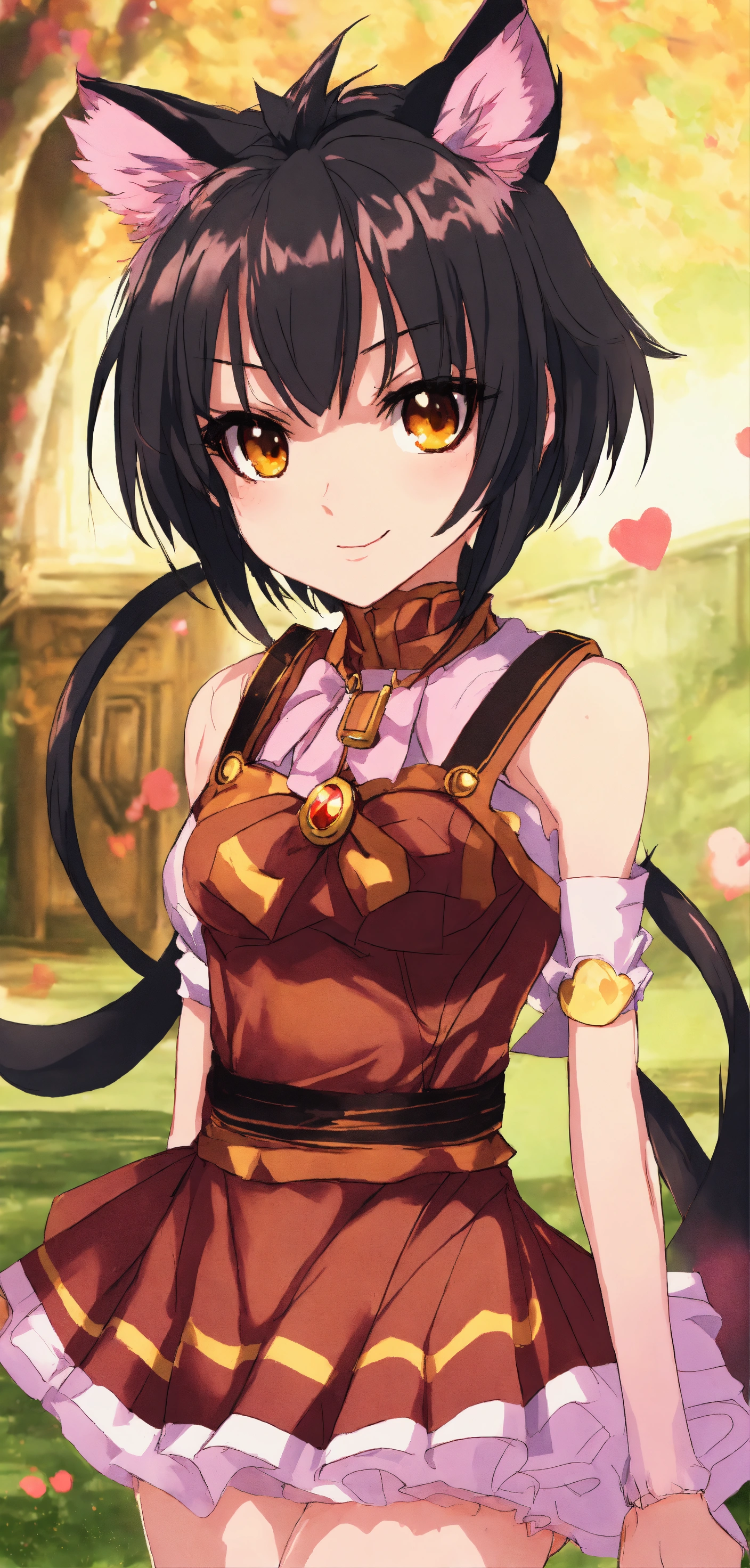 Lexica - Tiger Magical girl with black hair emo style and Brown eyes in ...