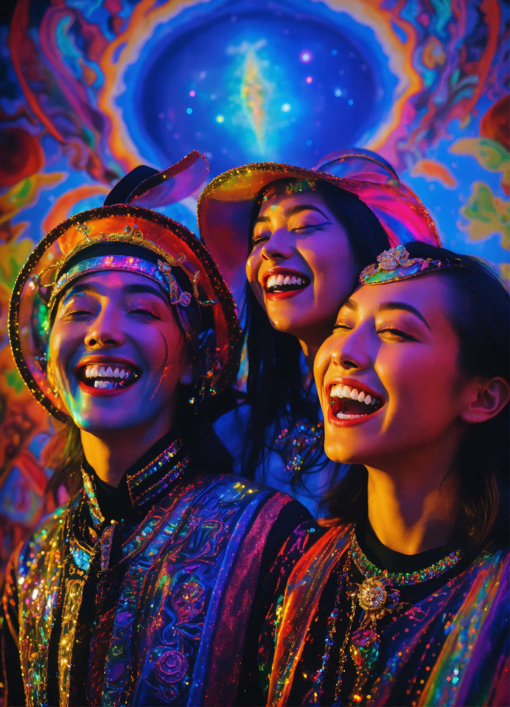 Lexica - Photorealistic 3D portrait of Gorgeous Goth emo Family ...