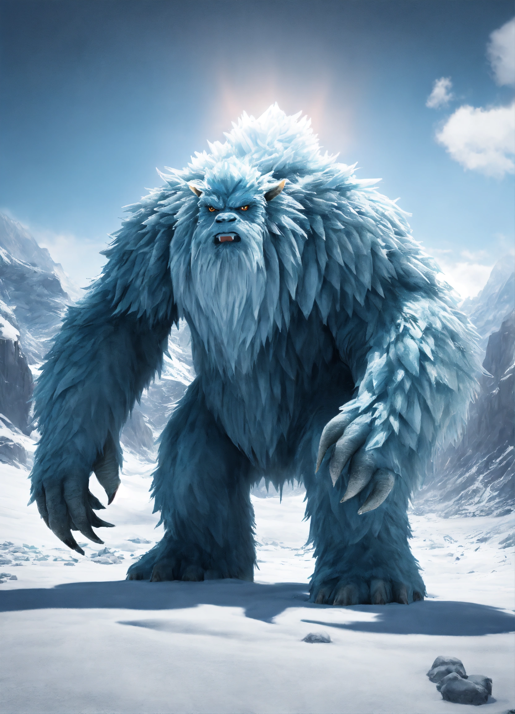 Lexica - Glacial Yeti Description The Glacial Yeti is a towering ...