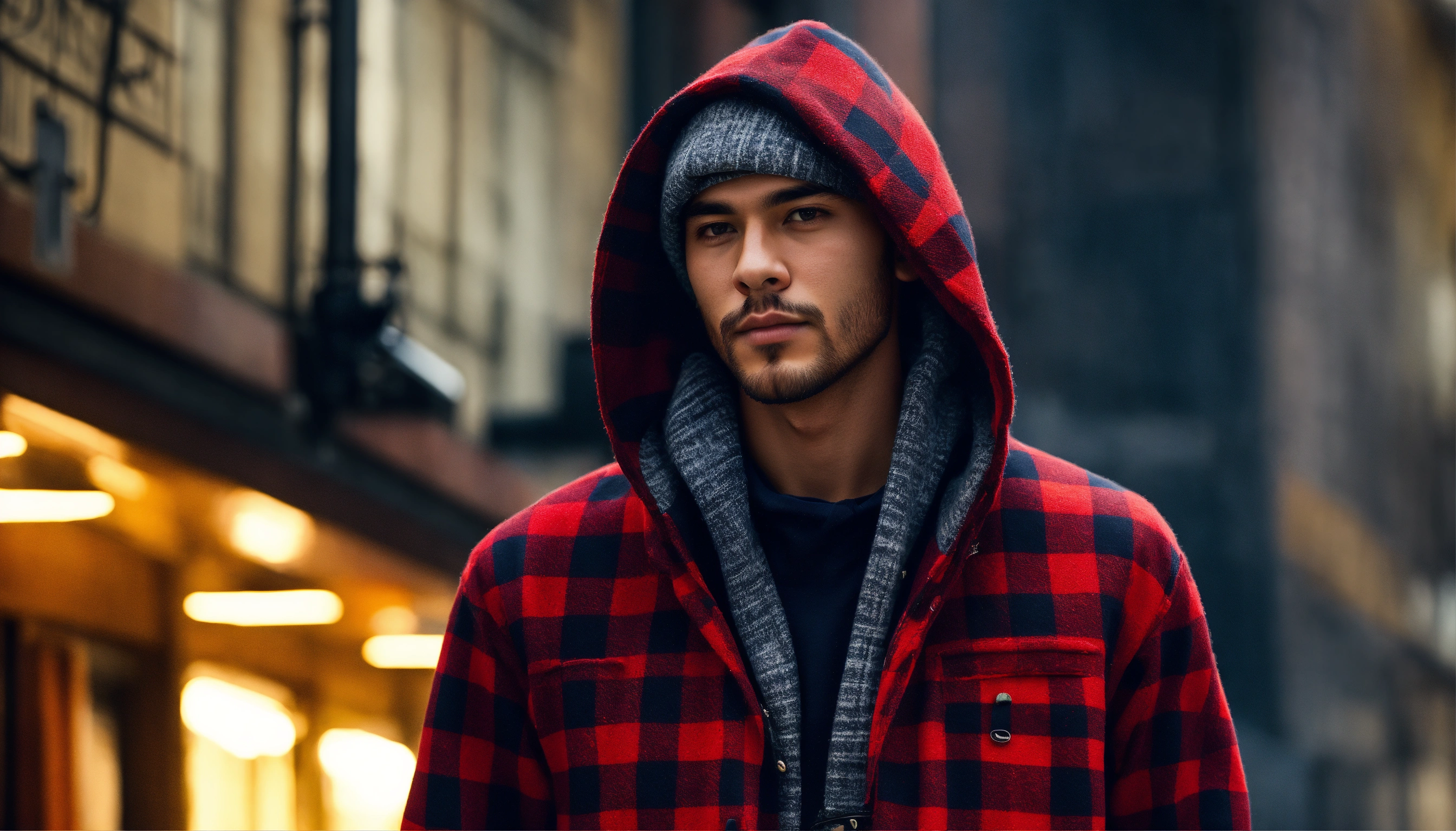 Lexica - A cool guy in crisp and cool winter, effortlessly fashionable ...