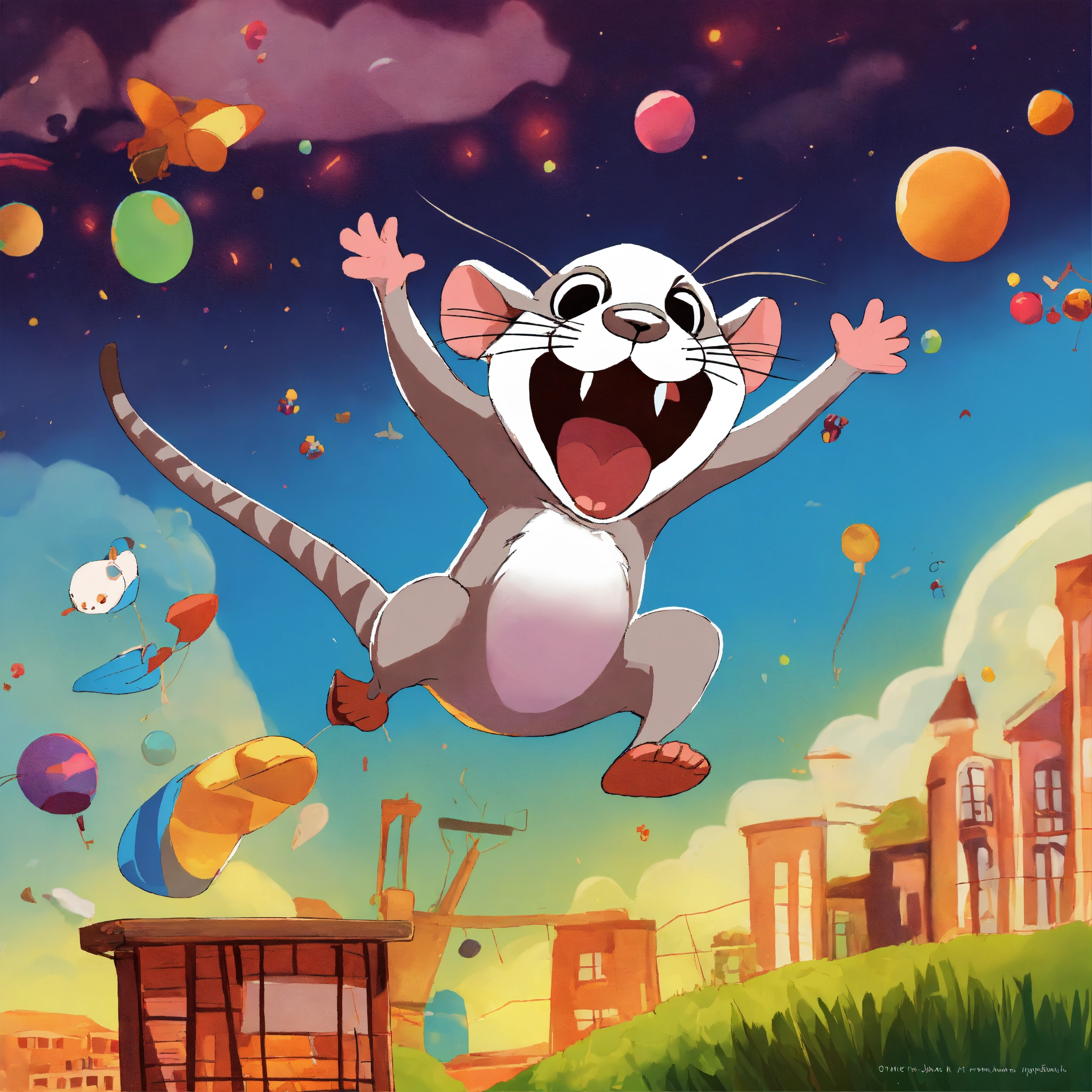 Lexica - Bounce rat, jazz, jumping, happy