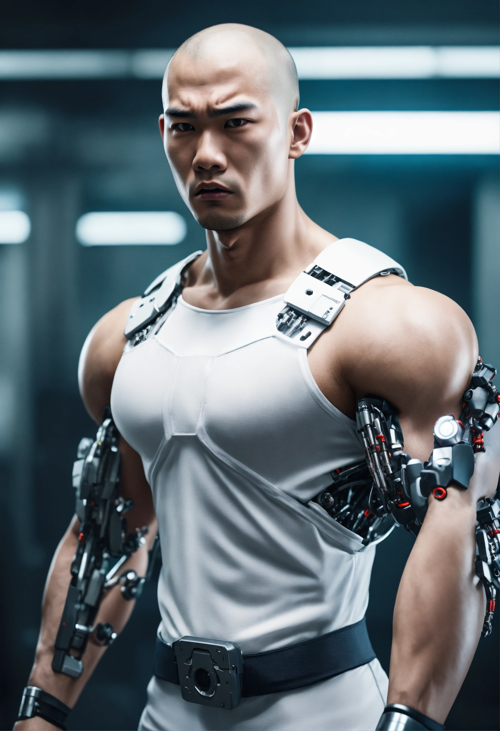 Lexica - A realistic half body photo of an Asian 20-year-old man with a ...