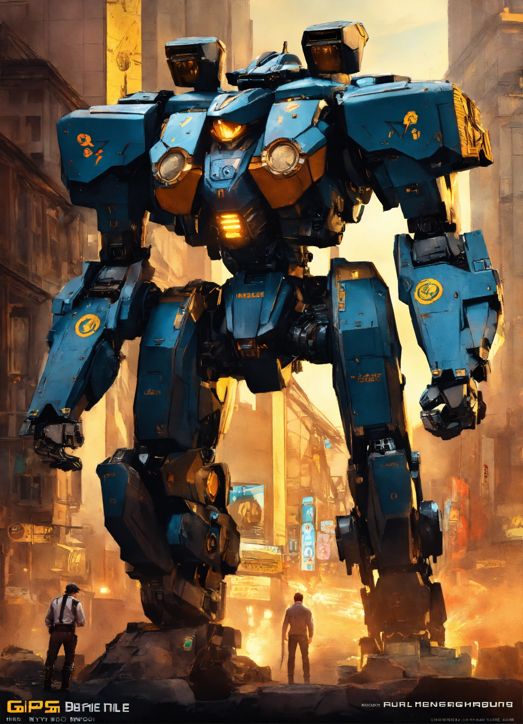 Lexica - Pacific Rim gyps Danger battle mech