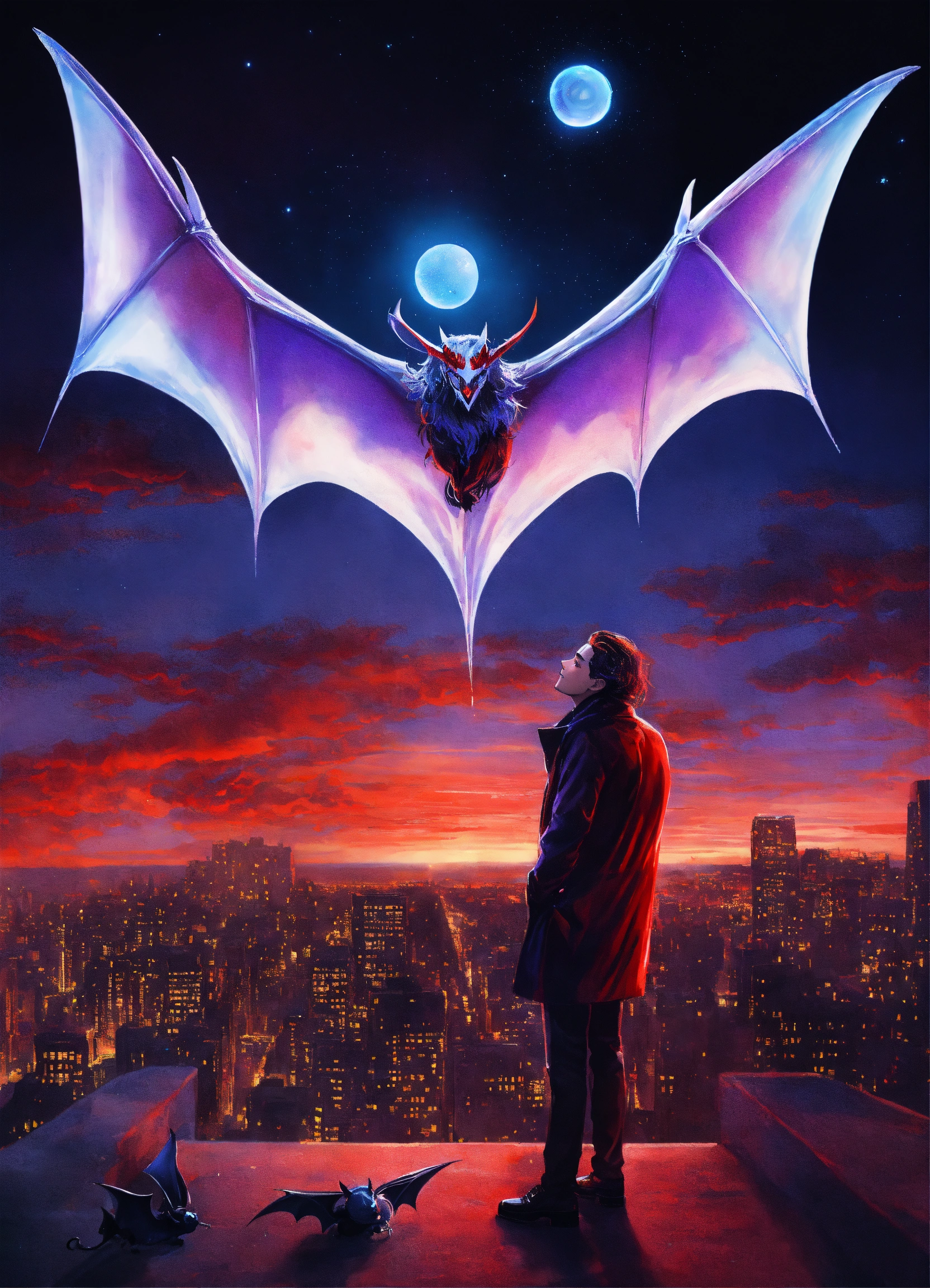 Lexica - ALL glassblowing superrealism style urban vampire STYLE ...