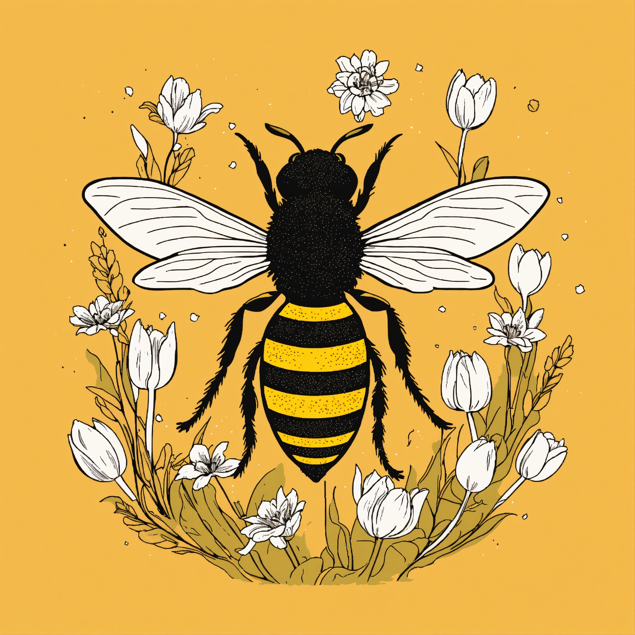 Lexica - T-Shirt Vector Illustration, Centered Design of a whimsical ...