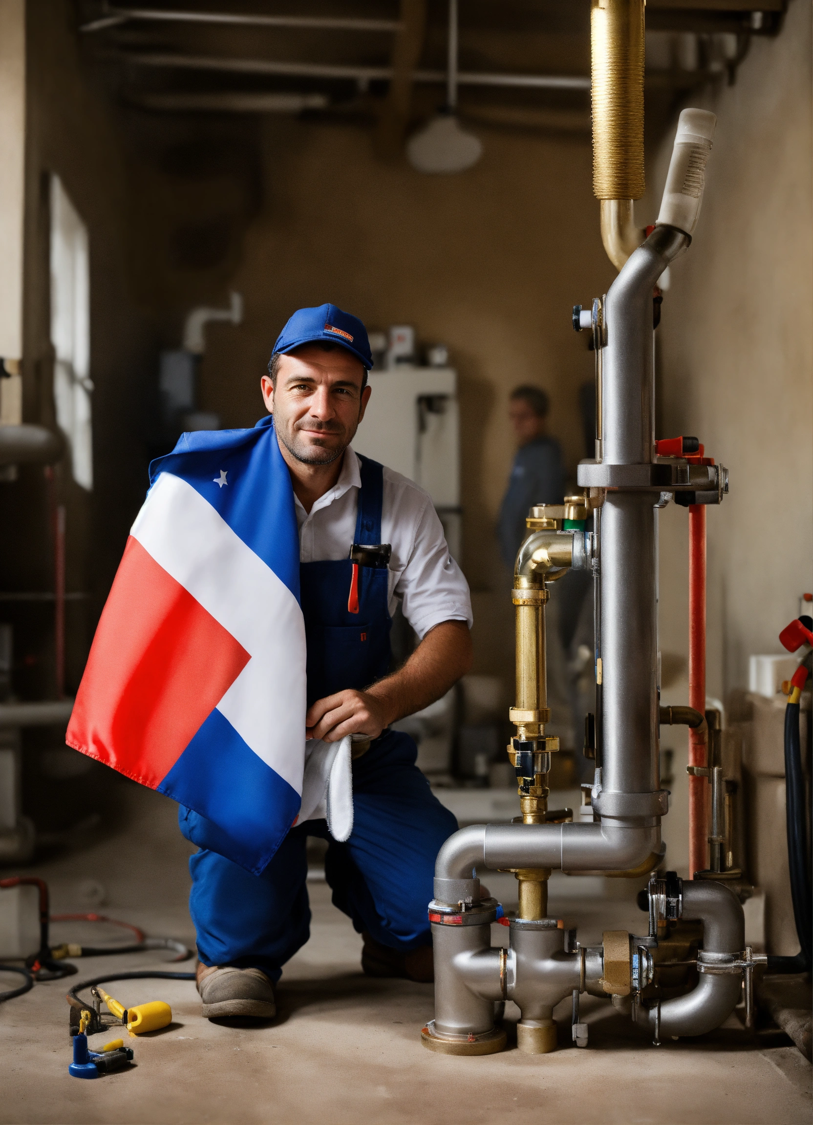 Lexica - French plumber who is working with things that refer to the ...