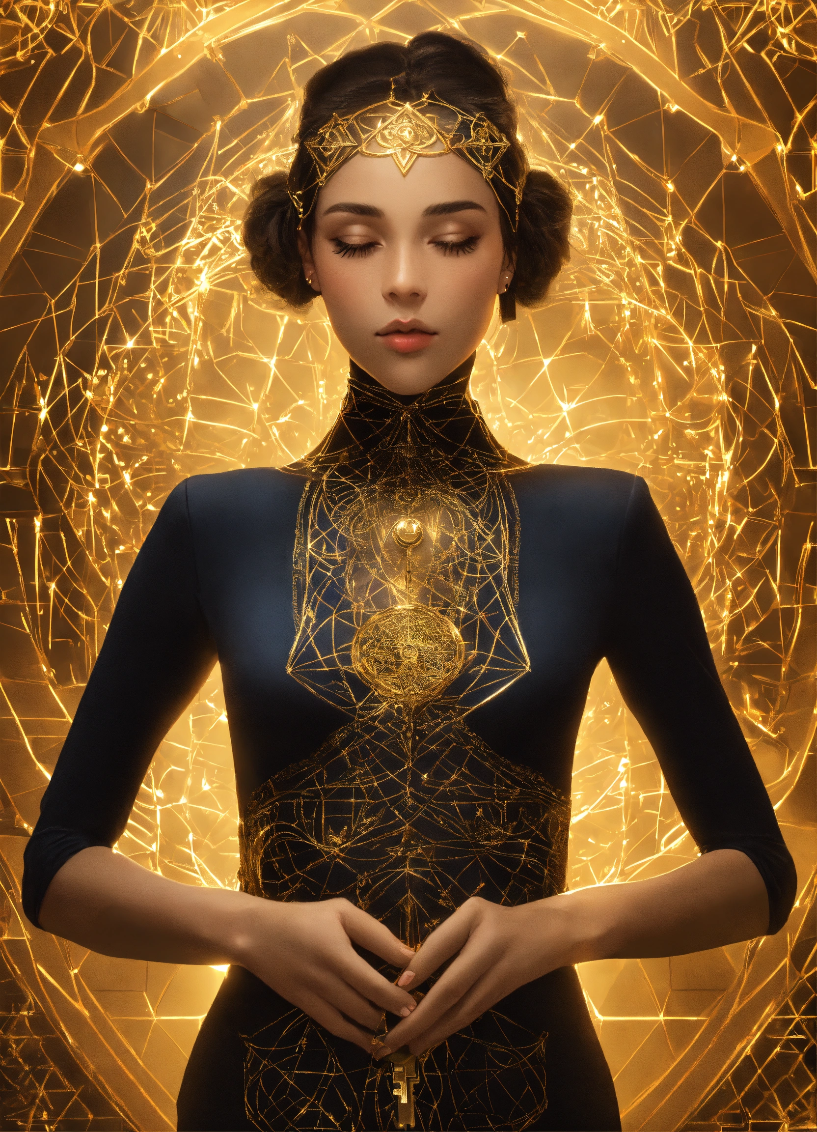 Lexica - Body intelligence expert is woman, clothes like a second skin ...