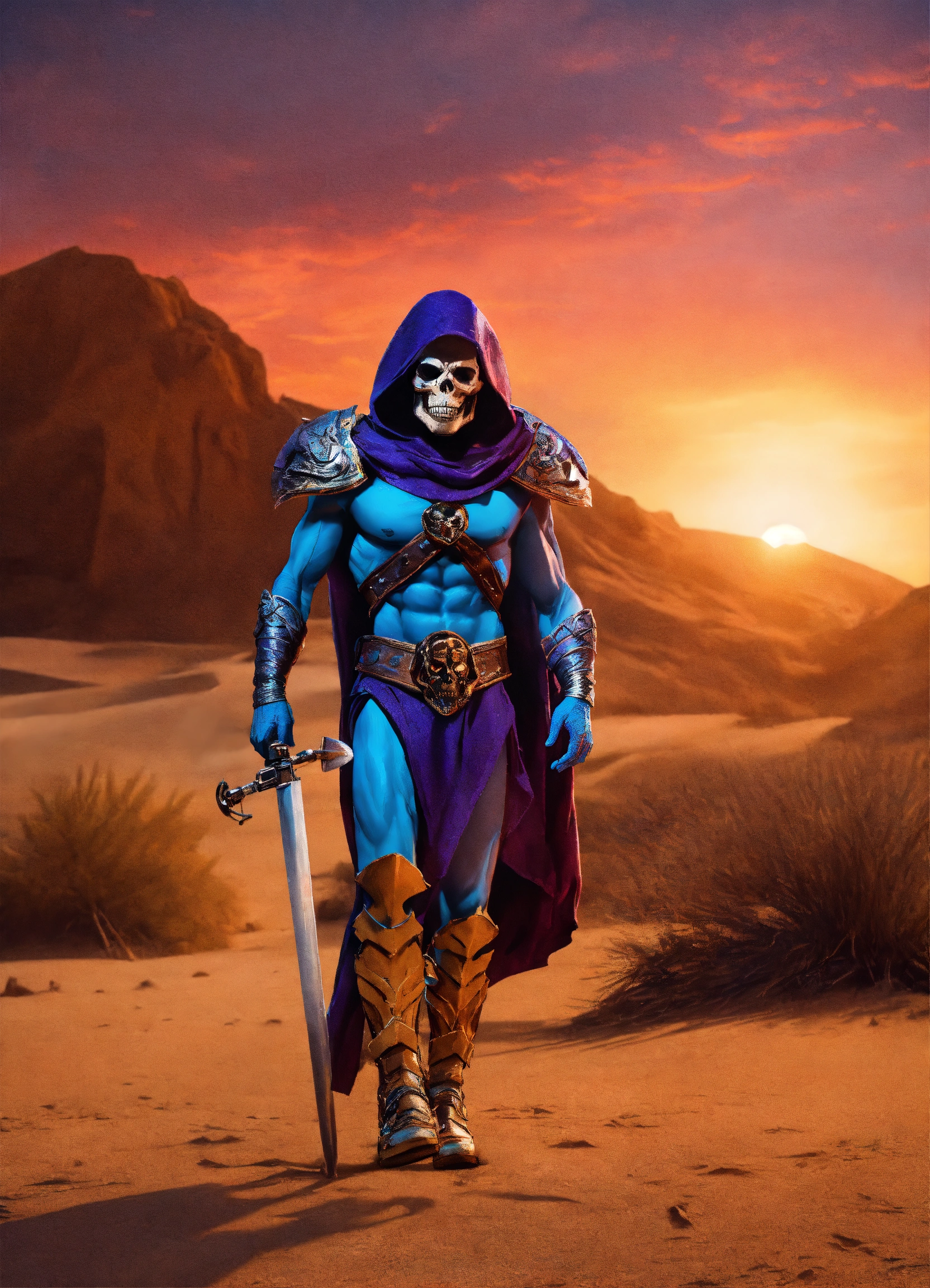 Lexica - Willem Dafoe playing Skeletor of Masters of the Universe in a ...