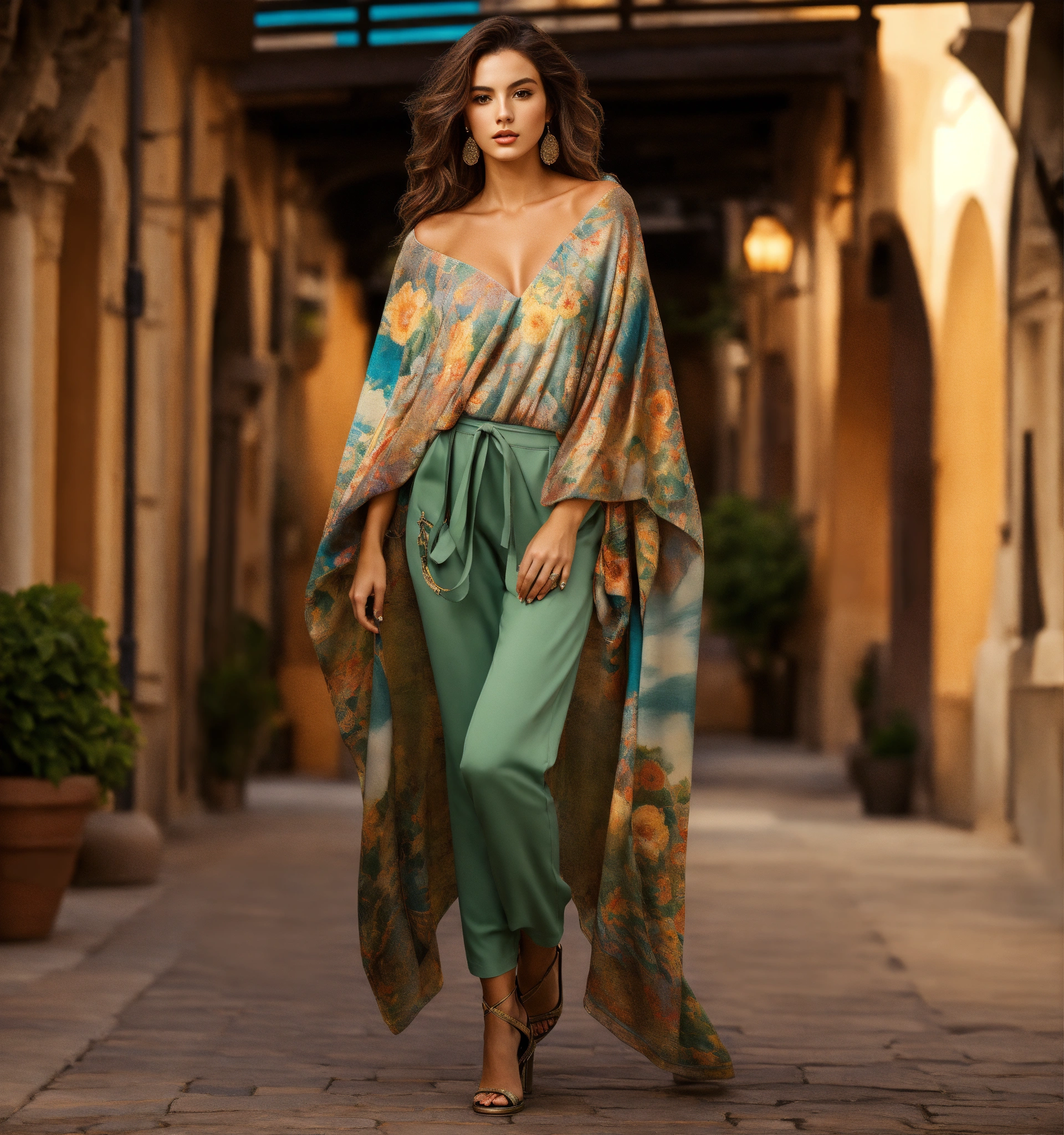 Lexica - Ultra realistic full body photo of petite italian female model ...