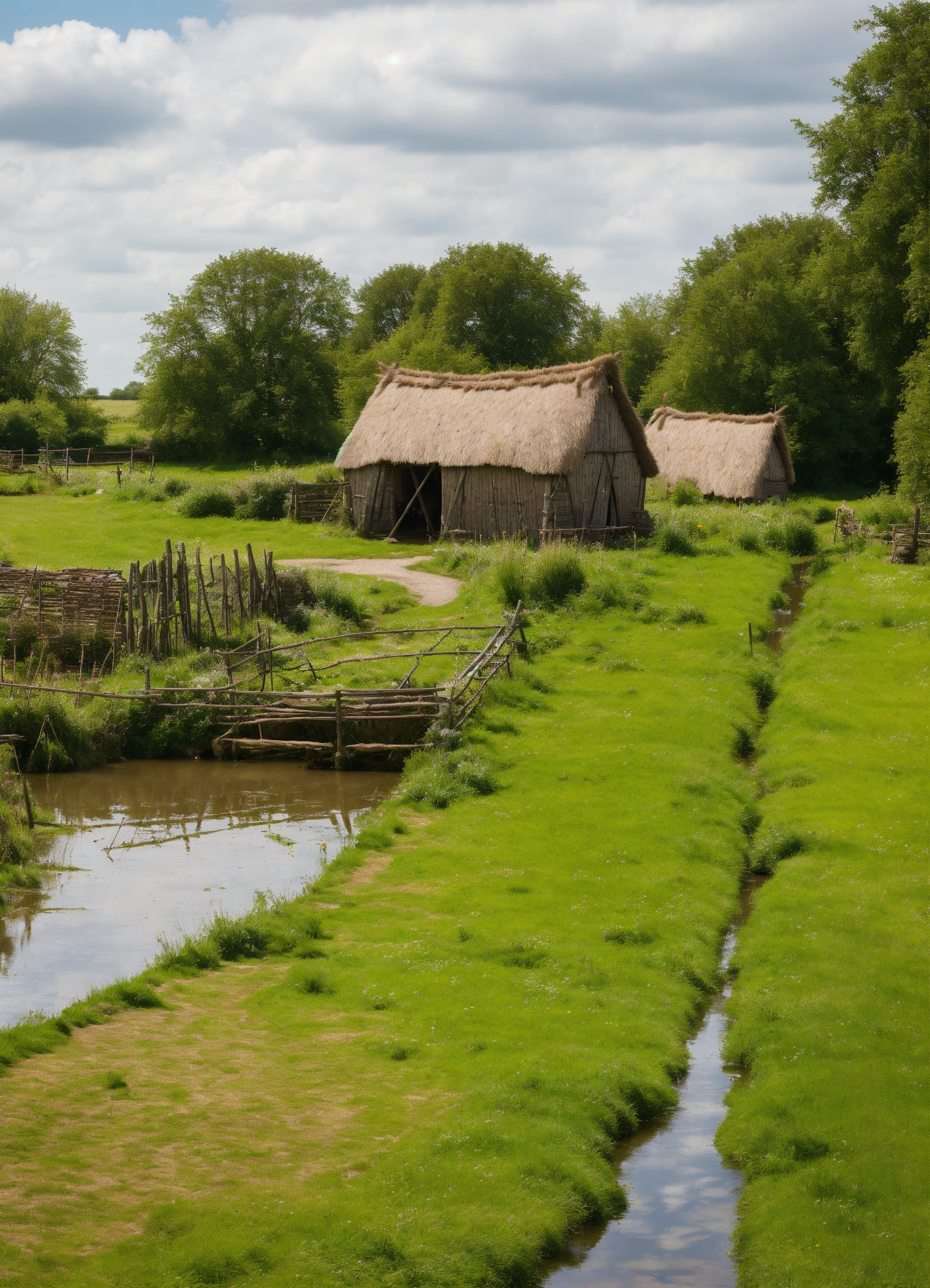 Lexica - Anglo saxon marshland farming village
