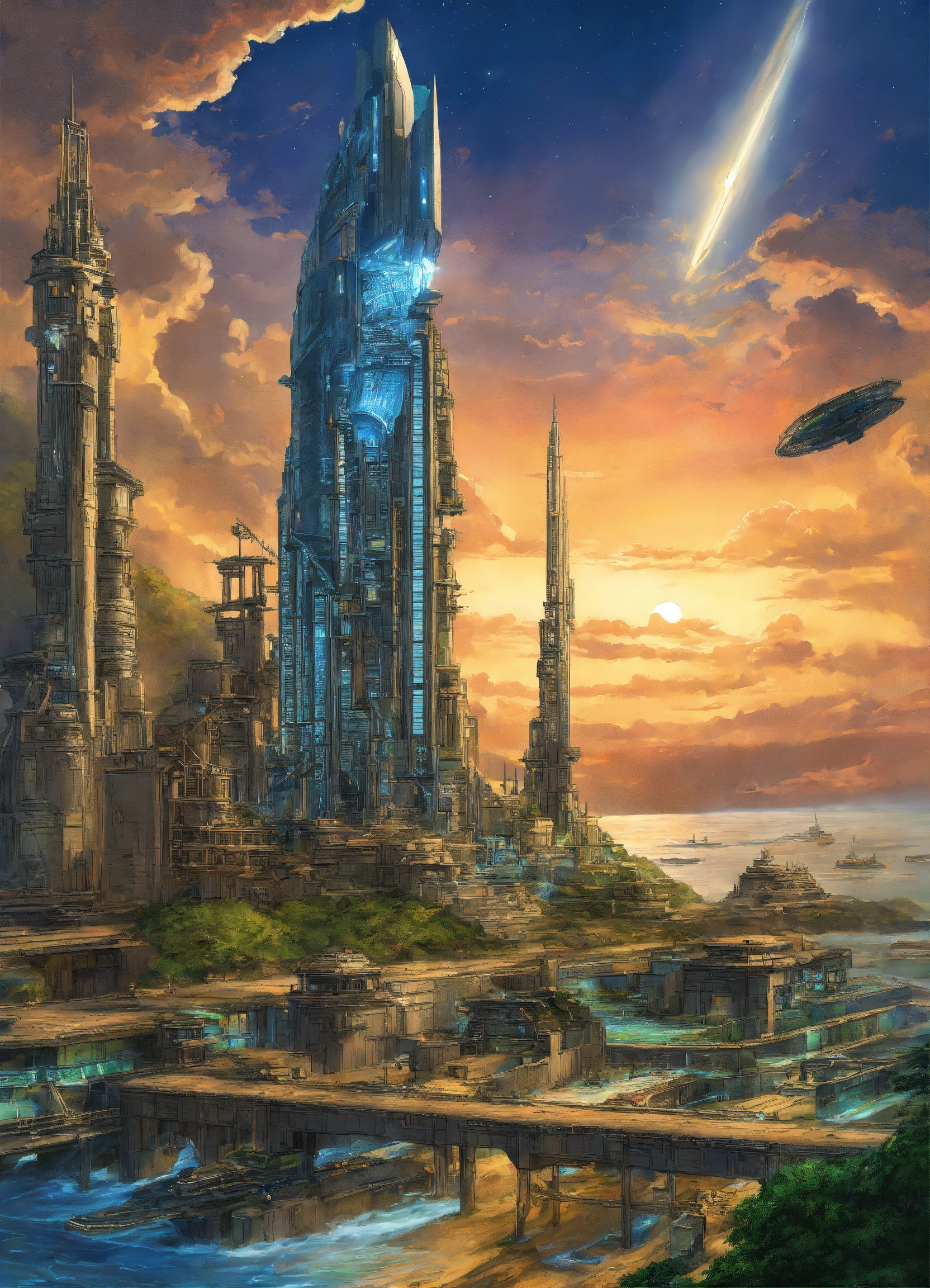 Lexica - Masterpiece, best quality, Stargate Atlantis, digital art, art ...