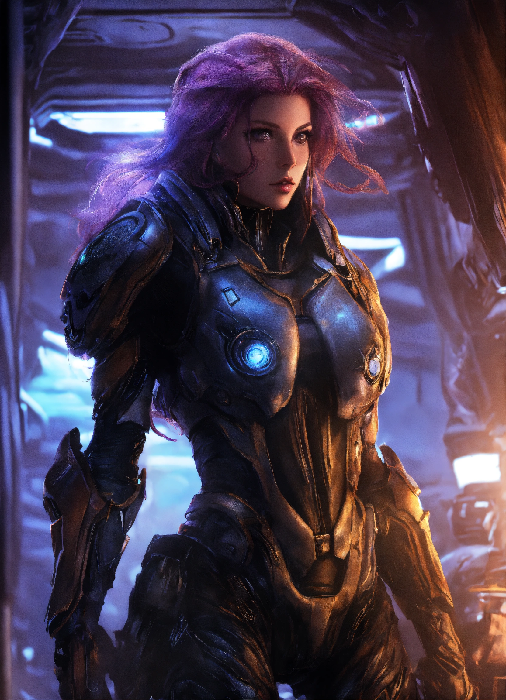 Lexica - Sarah kerrigan starcraft ghost hiding in the shadows
