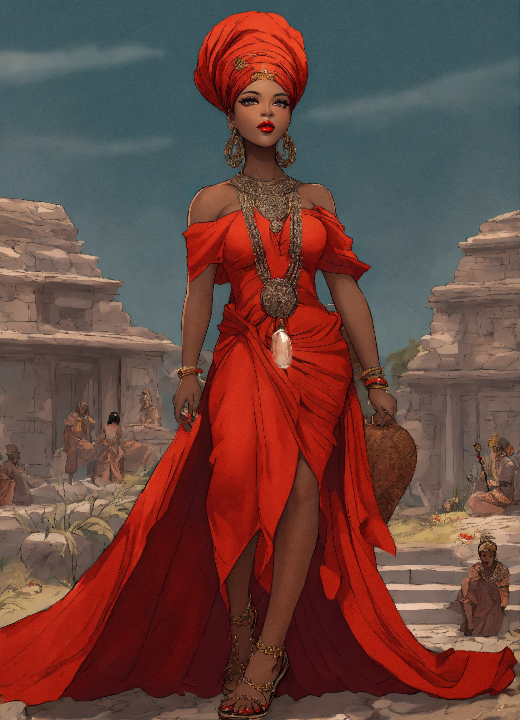 Lexica - Beautiful insane detailed, Osun, Yoruba African goddess of ...