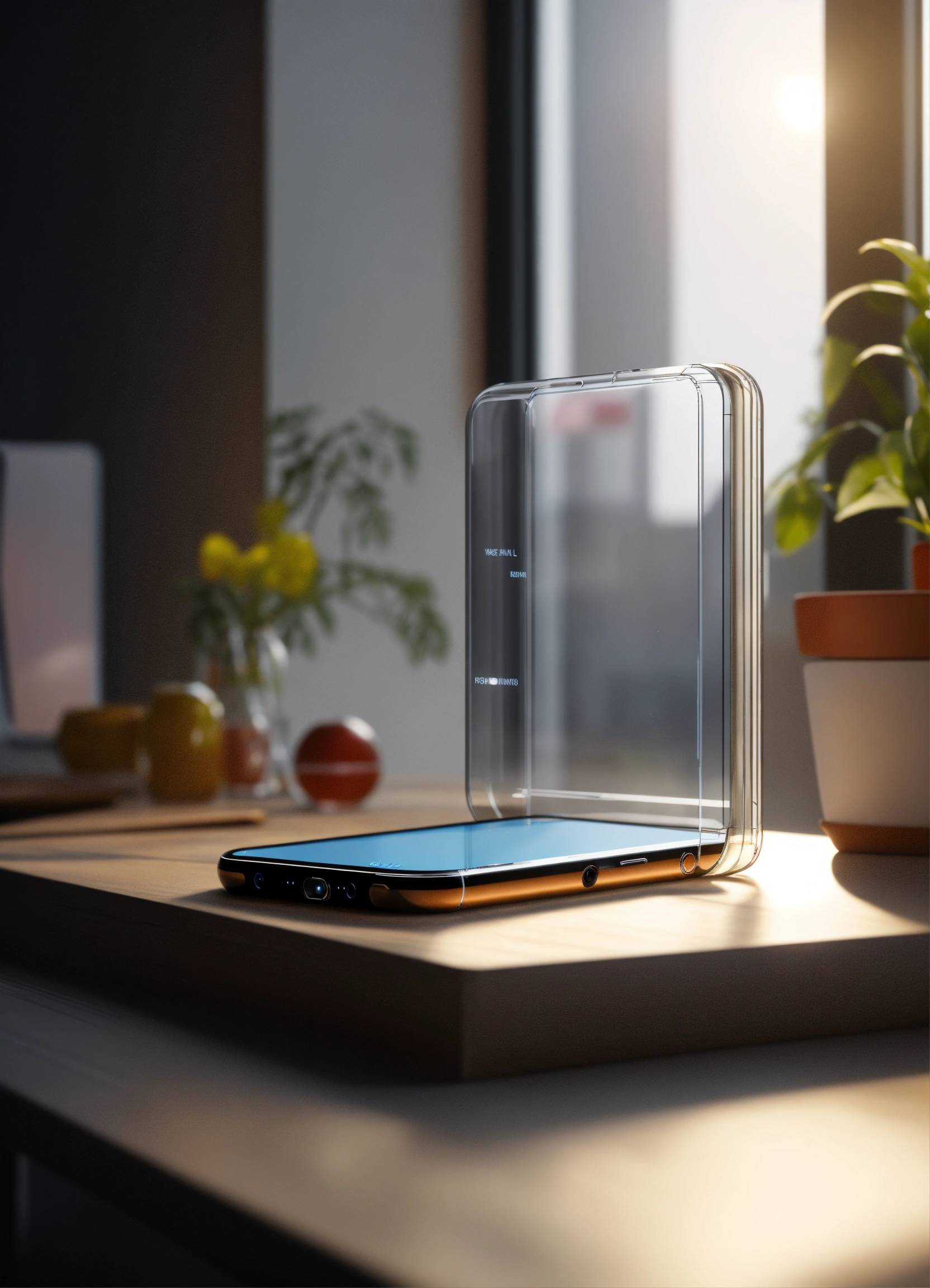 Lexica - A see through polycarbonate smart phone designed by Dieter ...