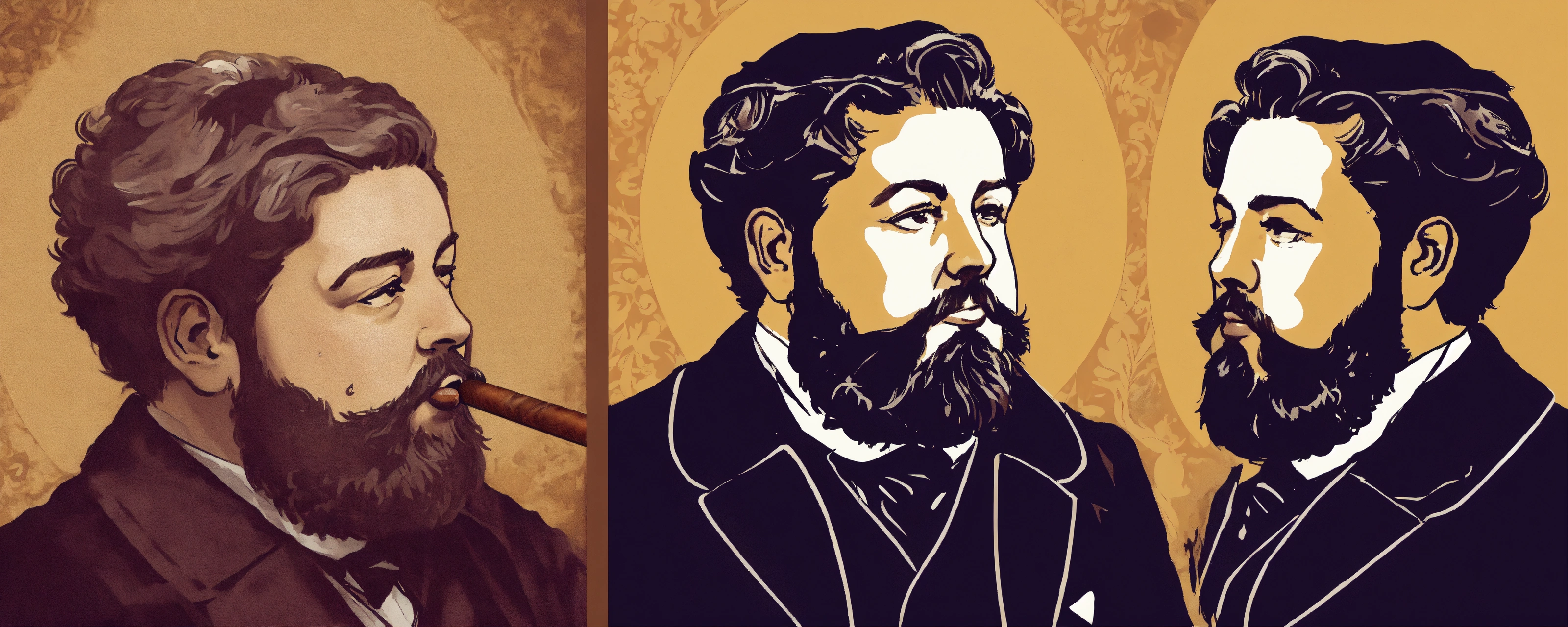 Lexica - Charles Spurgeon, cute ink style. He's depicted as one of his ...