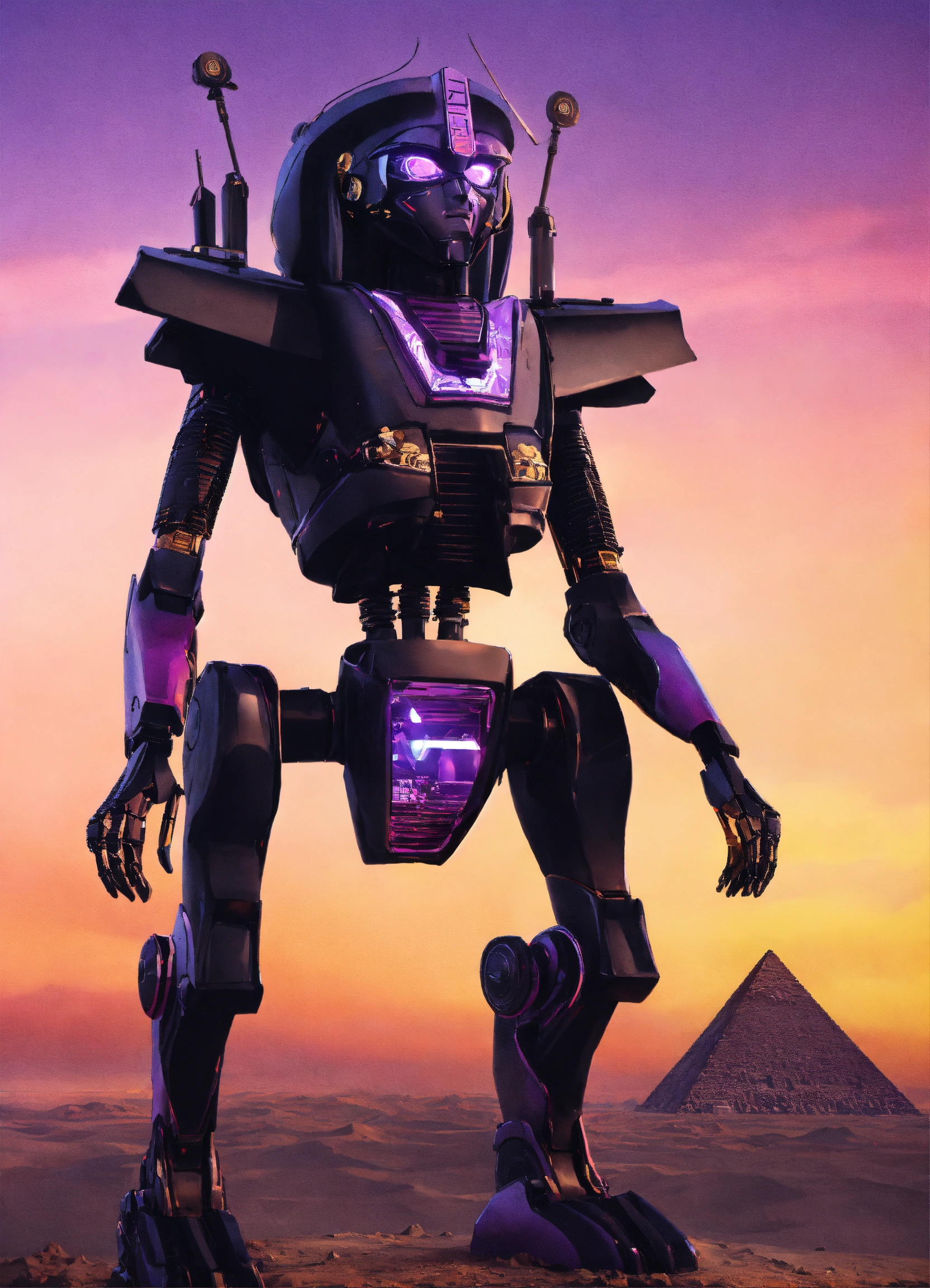 Lexica - Very specifically designed black and purple African Egyptian ...