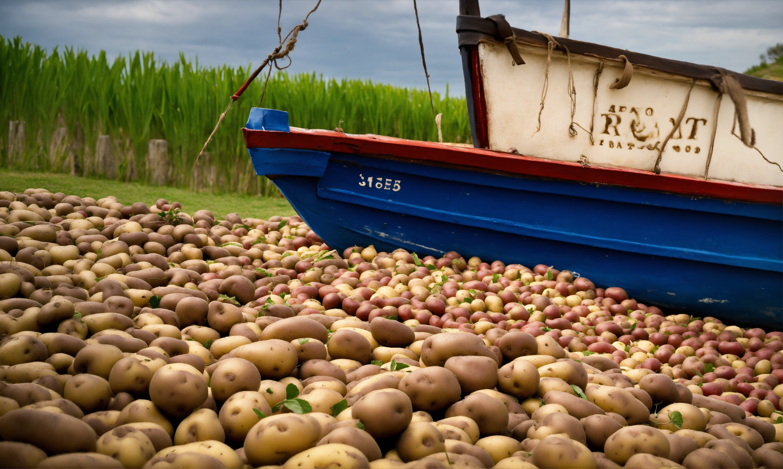 Lexica - The Spanish boat take potato from south America go back to ...