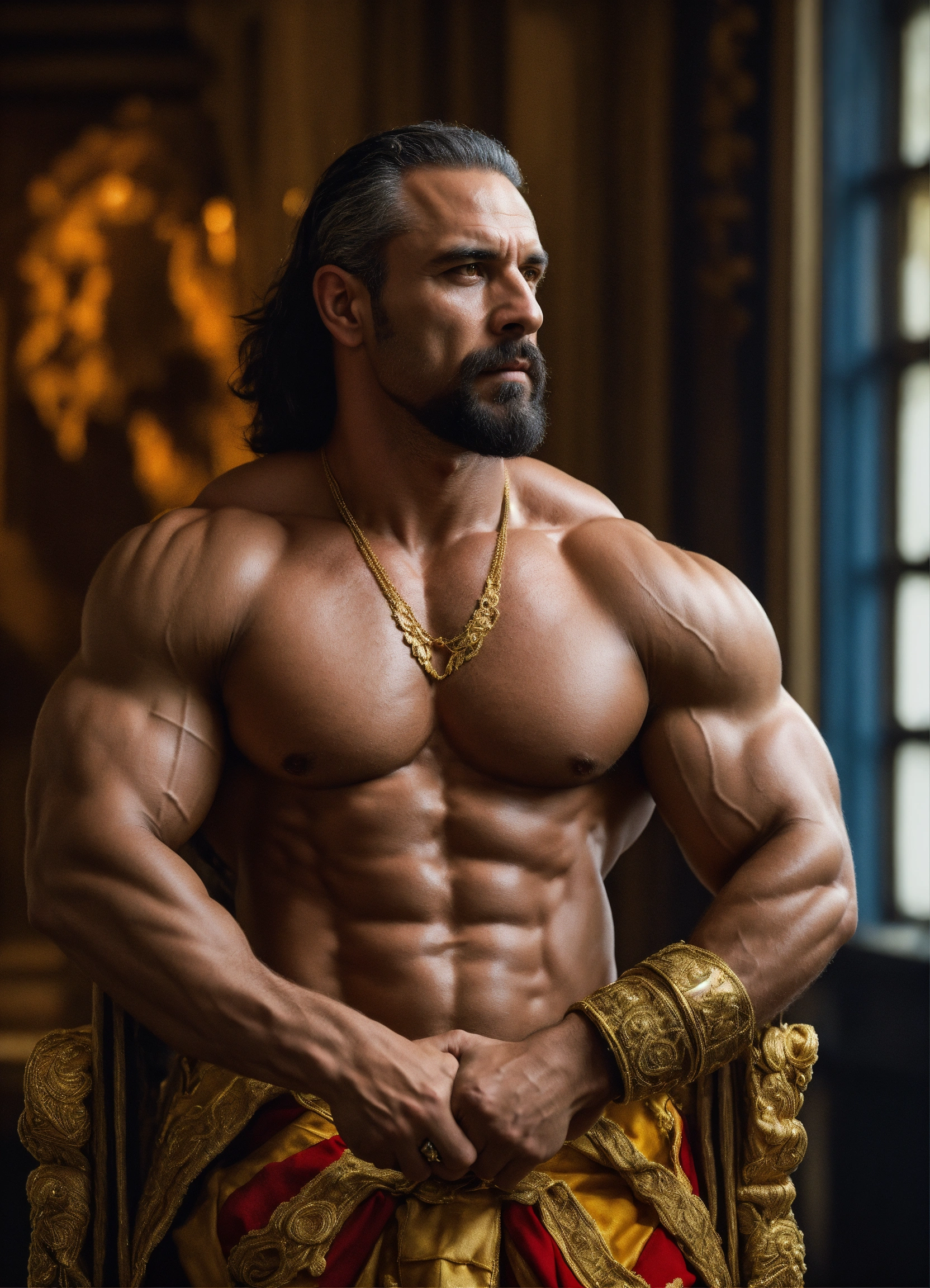 Lexica - Portrait of a stunningly beautiful middle age puerto rican ...