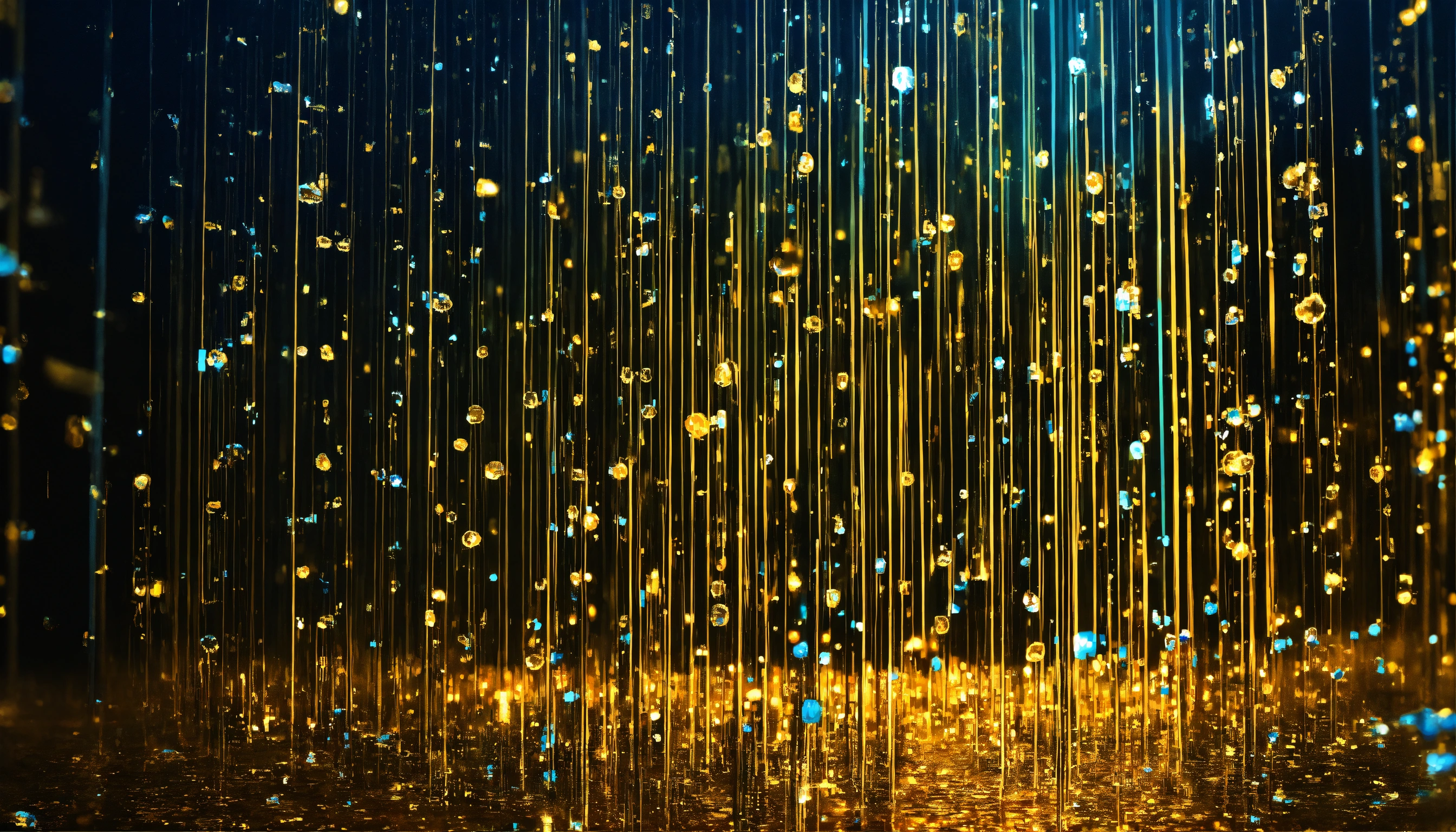 Lexica - Abstract crypto rain