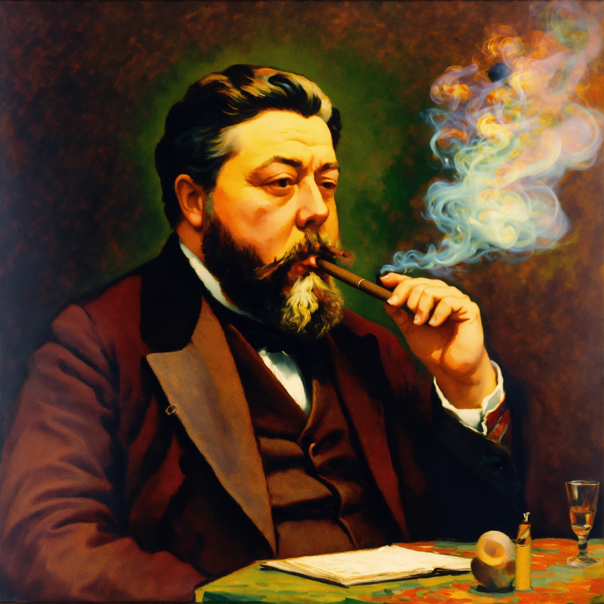 Lexica - Charles Spurgeon, fauvism. His depicted as in his most ...