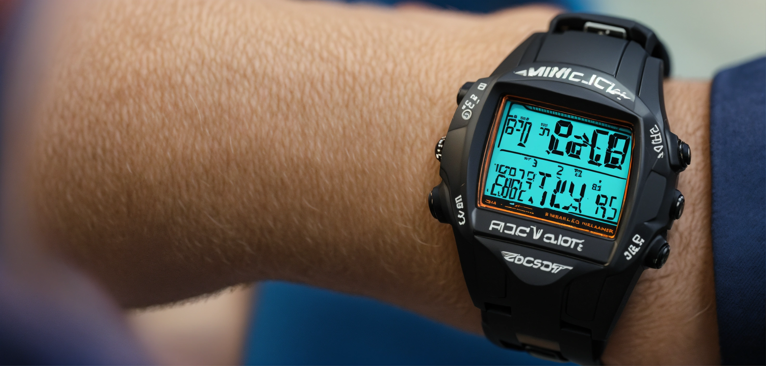 Lexica - Digital watch on the wrist of a football referee during the ...