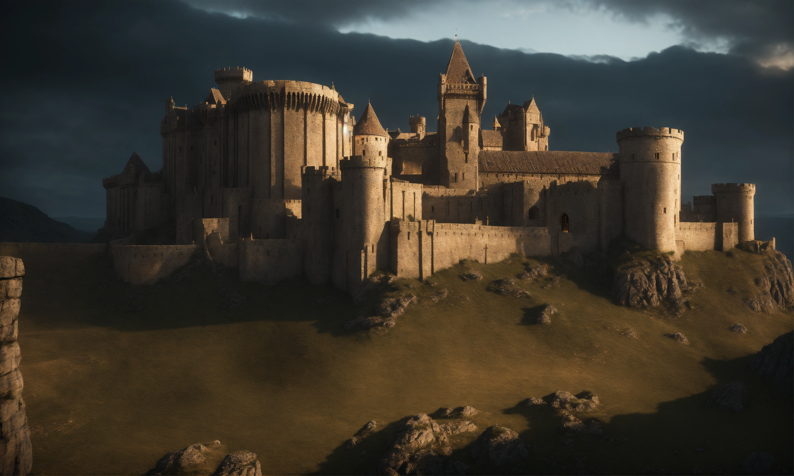 Lexica - Game of thrones castle, dark, shadows, HDR, ultra realistic ...