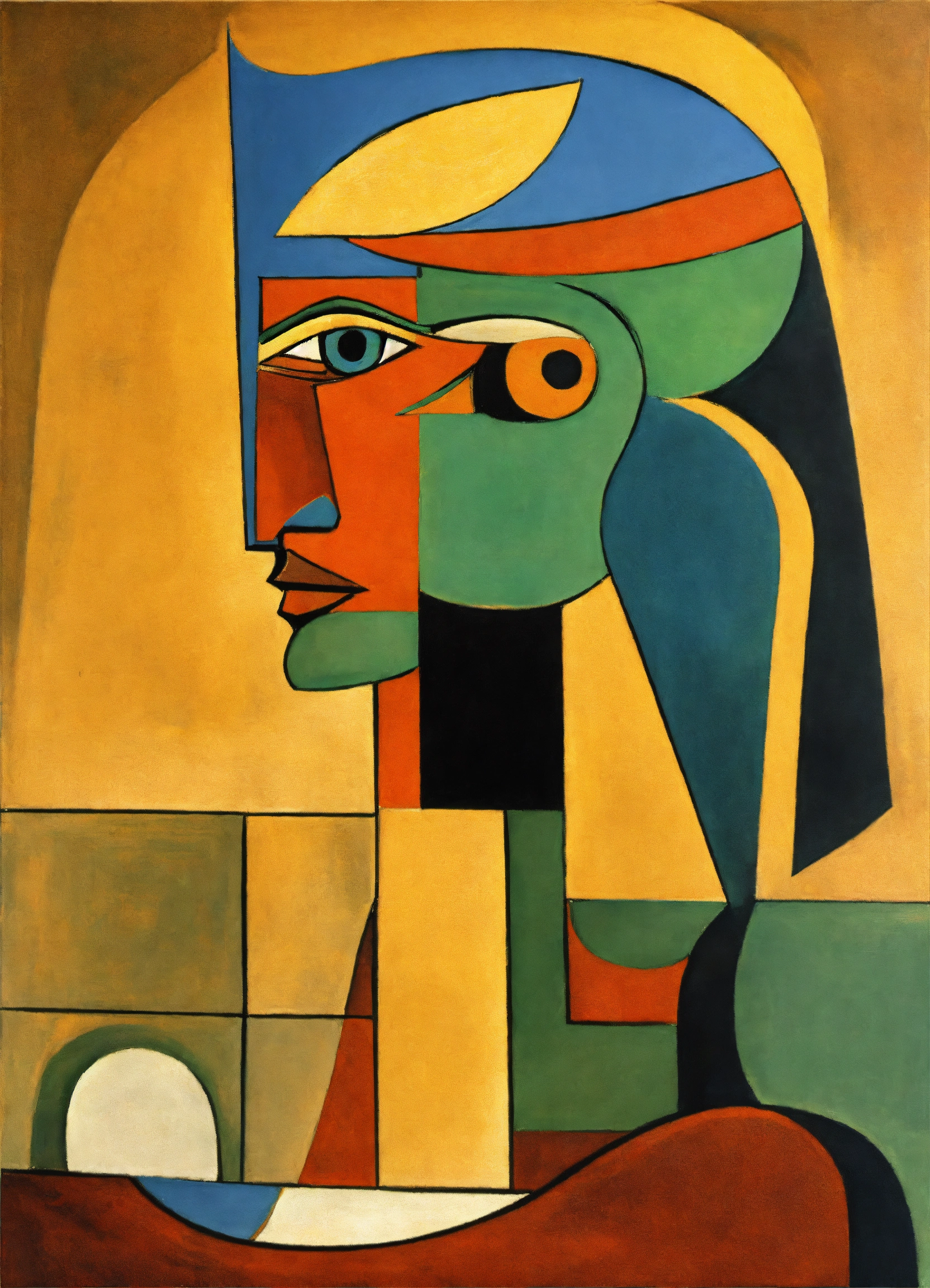 Lexica - Abstract Pablo Picasso painting Sphinx from Greek mythology