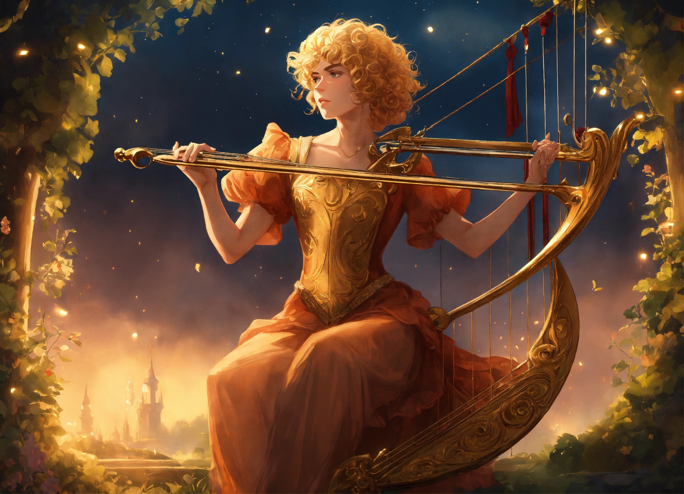 Lexica - A legend, fairy tales, A crowd had formed around a makeshift ...