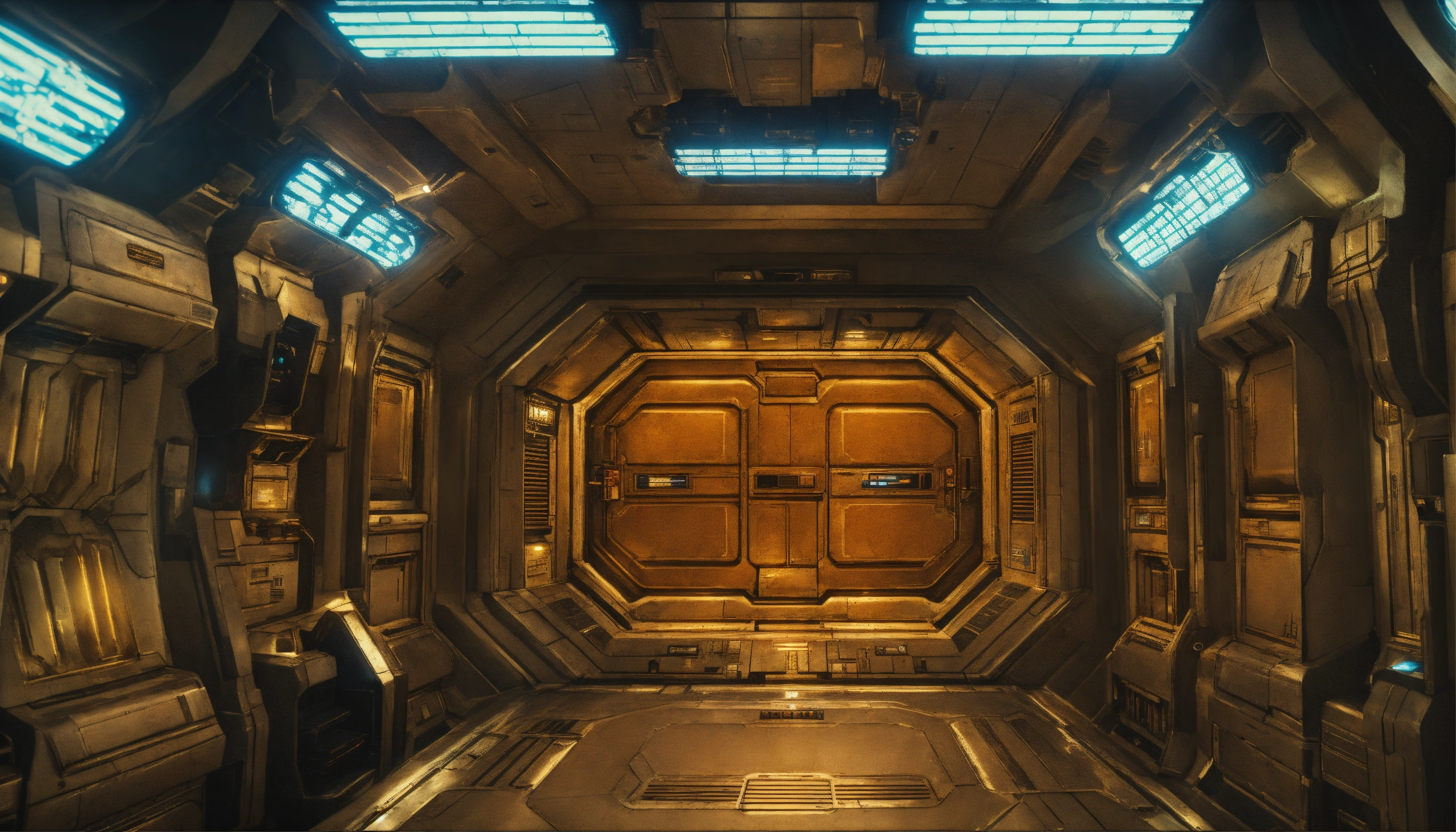 Lexica - Sci fi spaceship wall texture