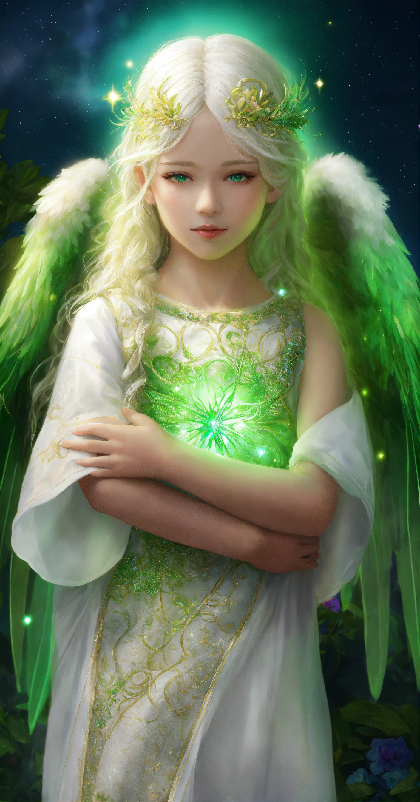 Lexica - 2Guardian Angels, one is a boy and the other angel is a 7-year ...