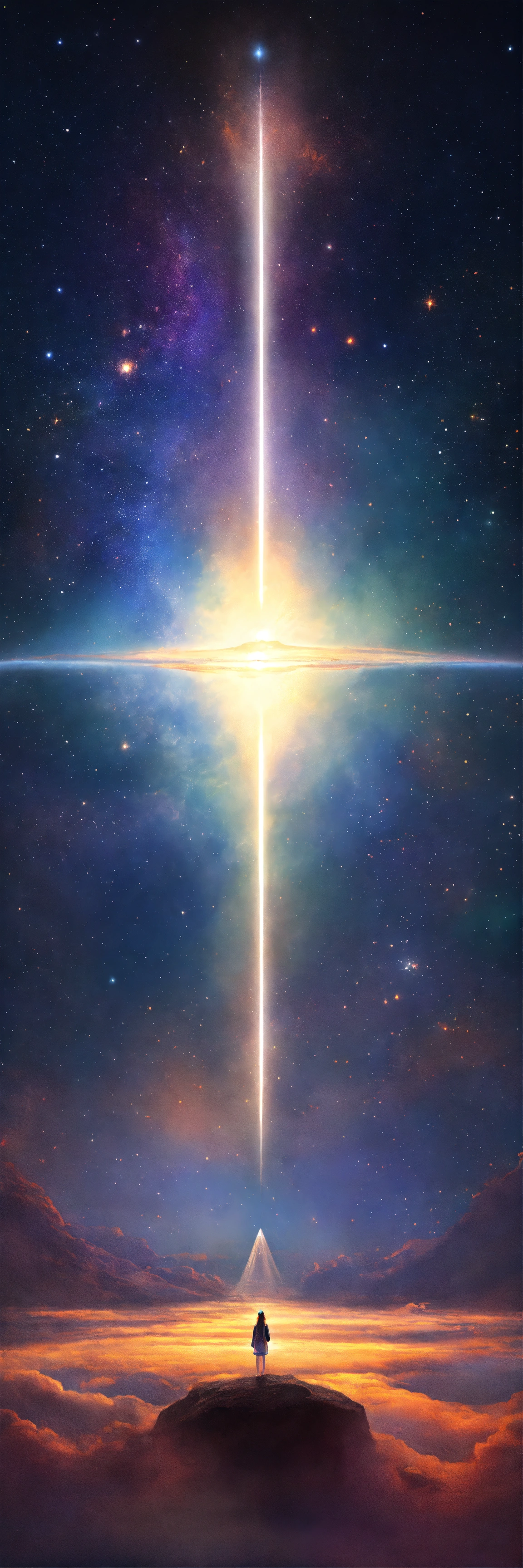 Lexica - Lemurian entity levitation into a cosmic meditation in space