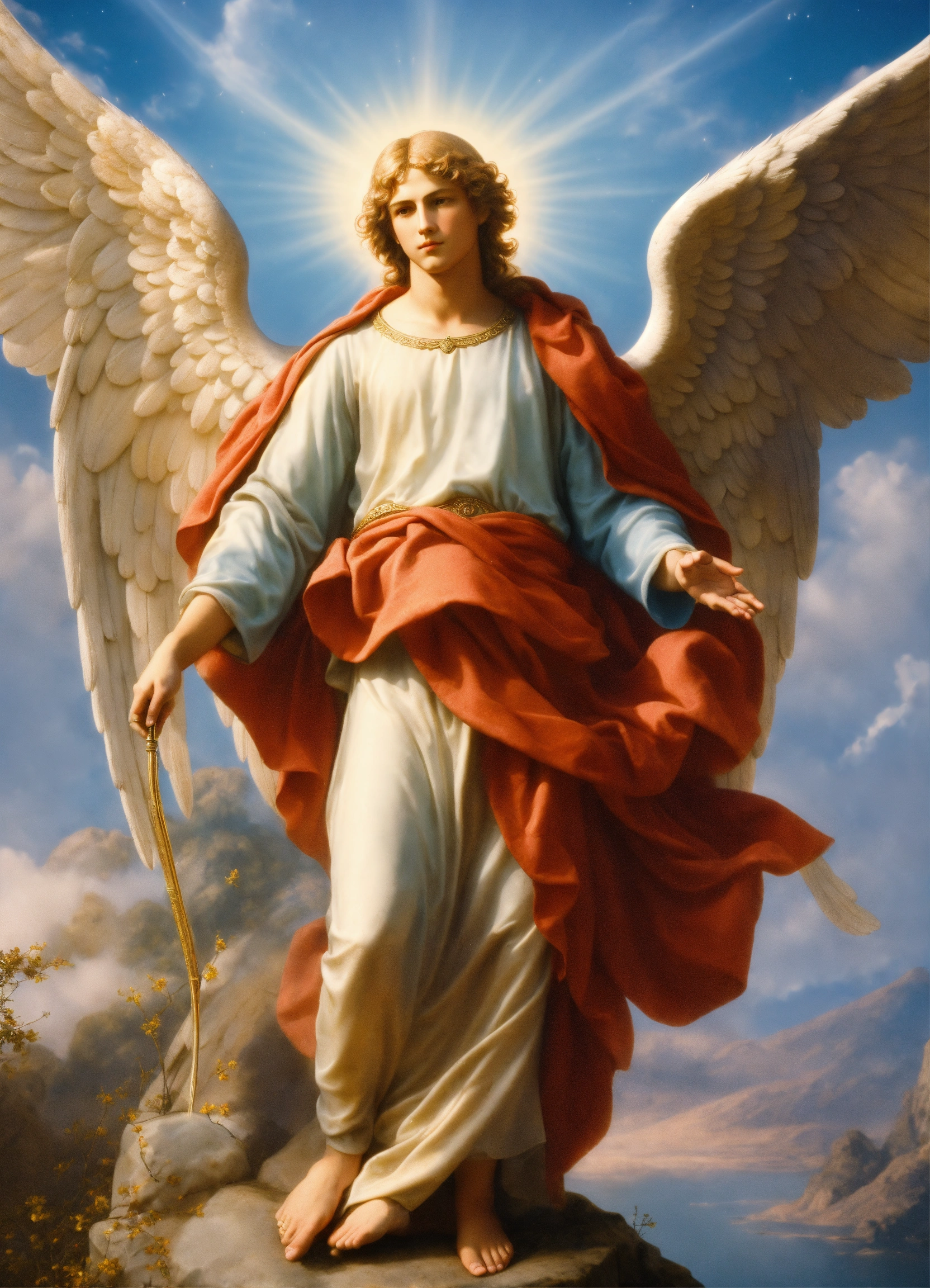 Lexica - Guardian Angel Michael in a mystical world perfect clarity ...