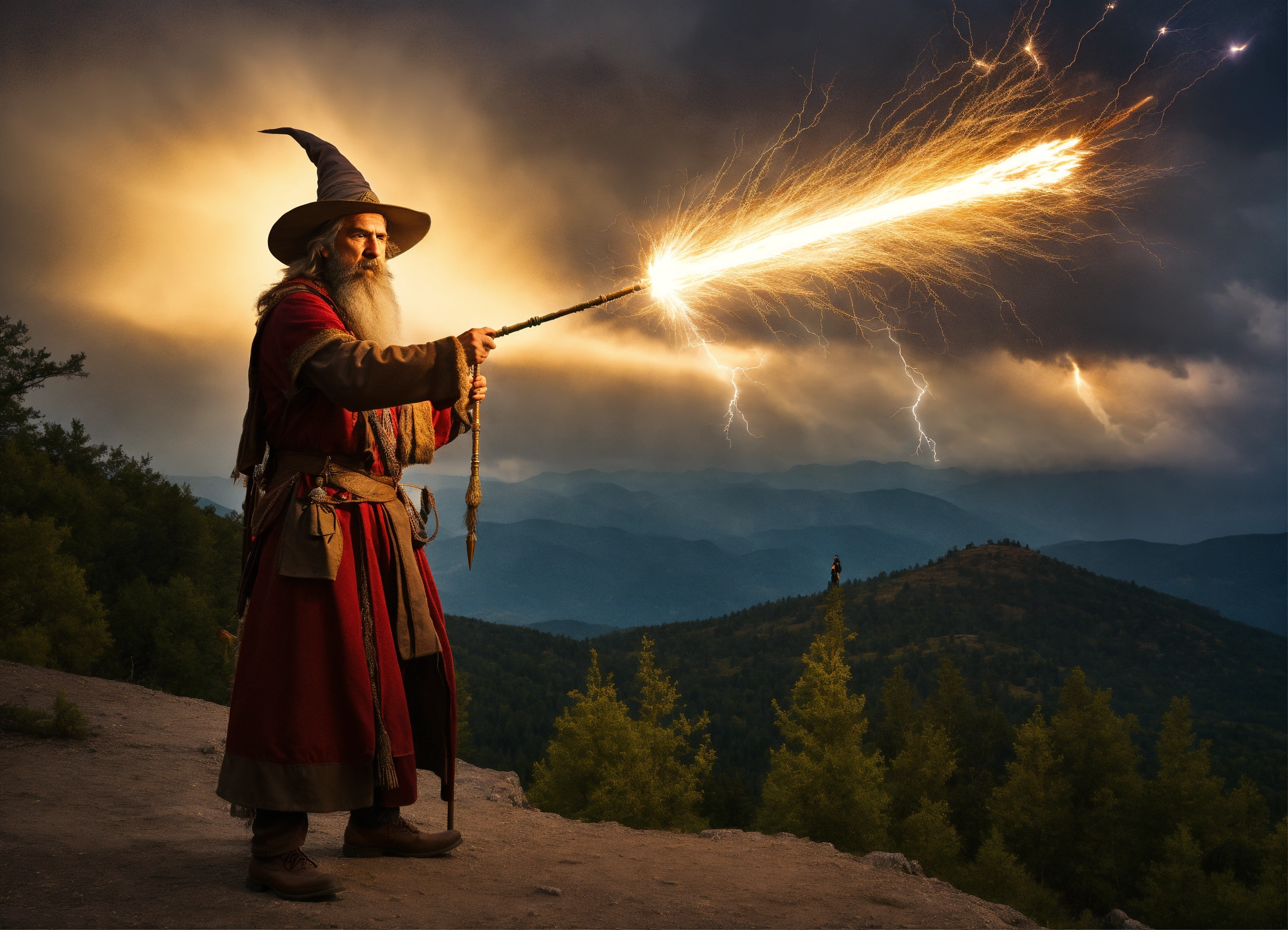 Lexica - Metin çulhaoğlu, dress like mountain man crossed with a wizard ...