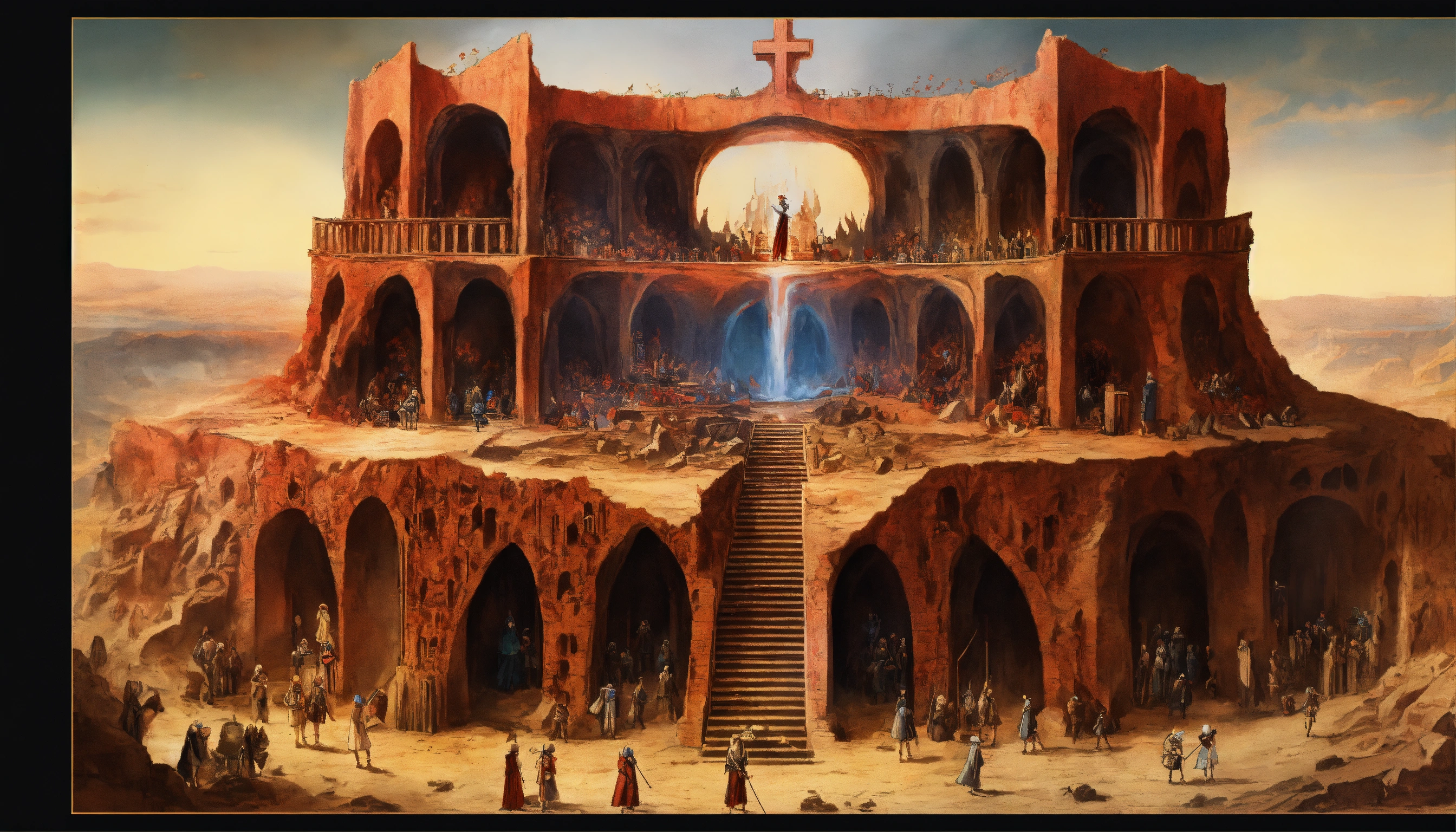 Lexica - 3 levels of hell, under earth, Hades and sheol, Gehenna and ...