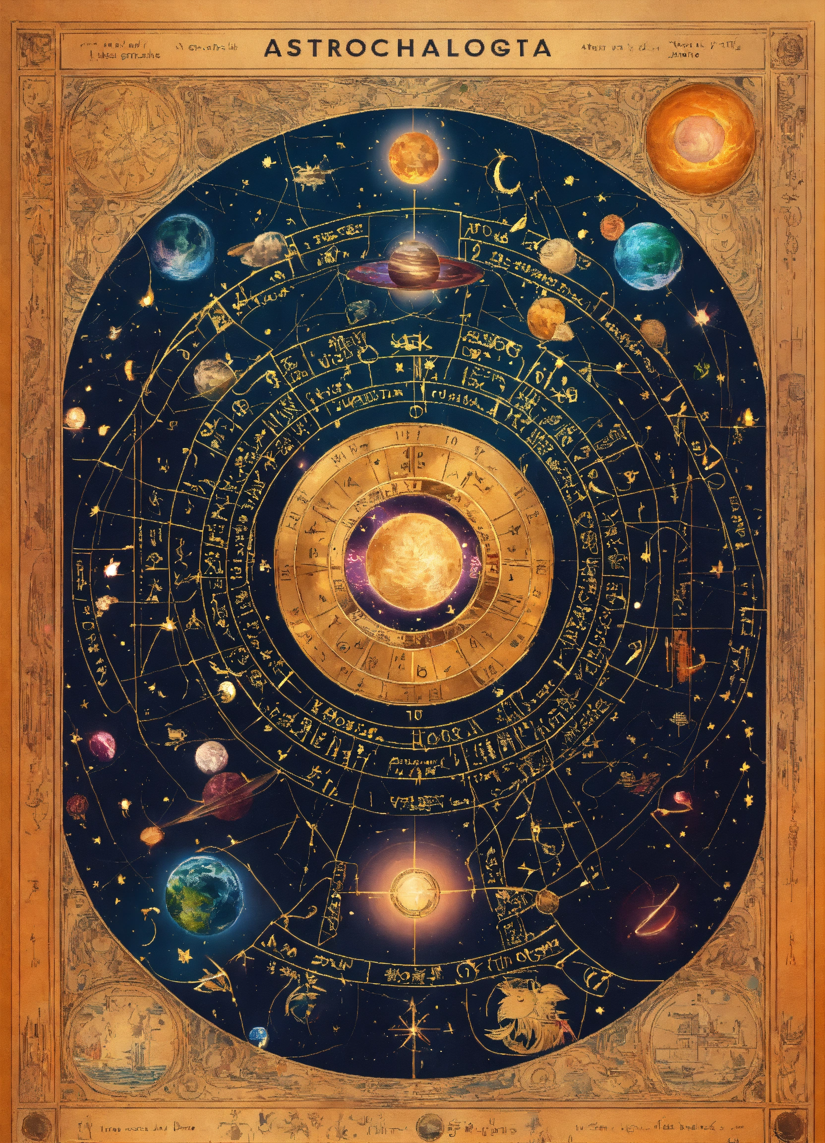 Lexica - Generate an image of the word Astrology