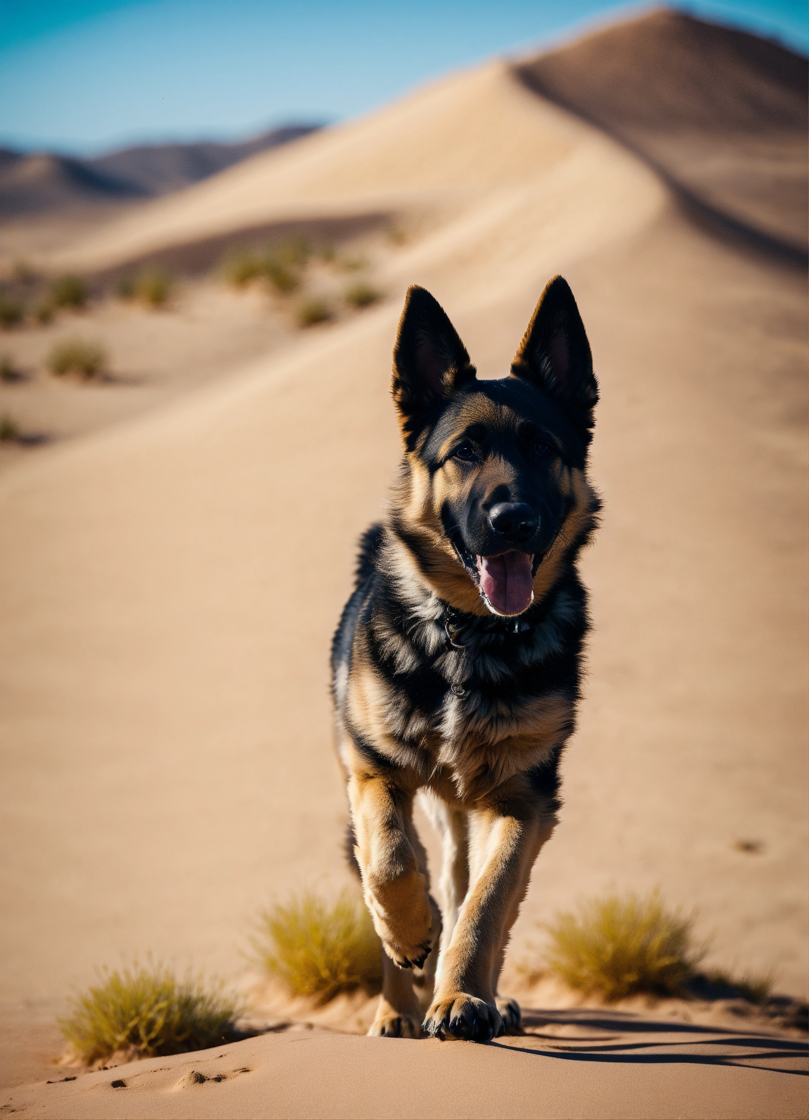 Lexica - "Tiny Oasis Explorers" Journey through the vast dunes with ...