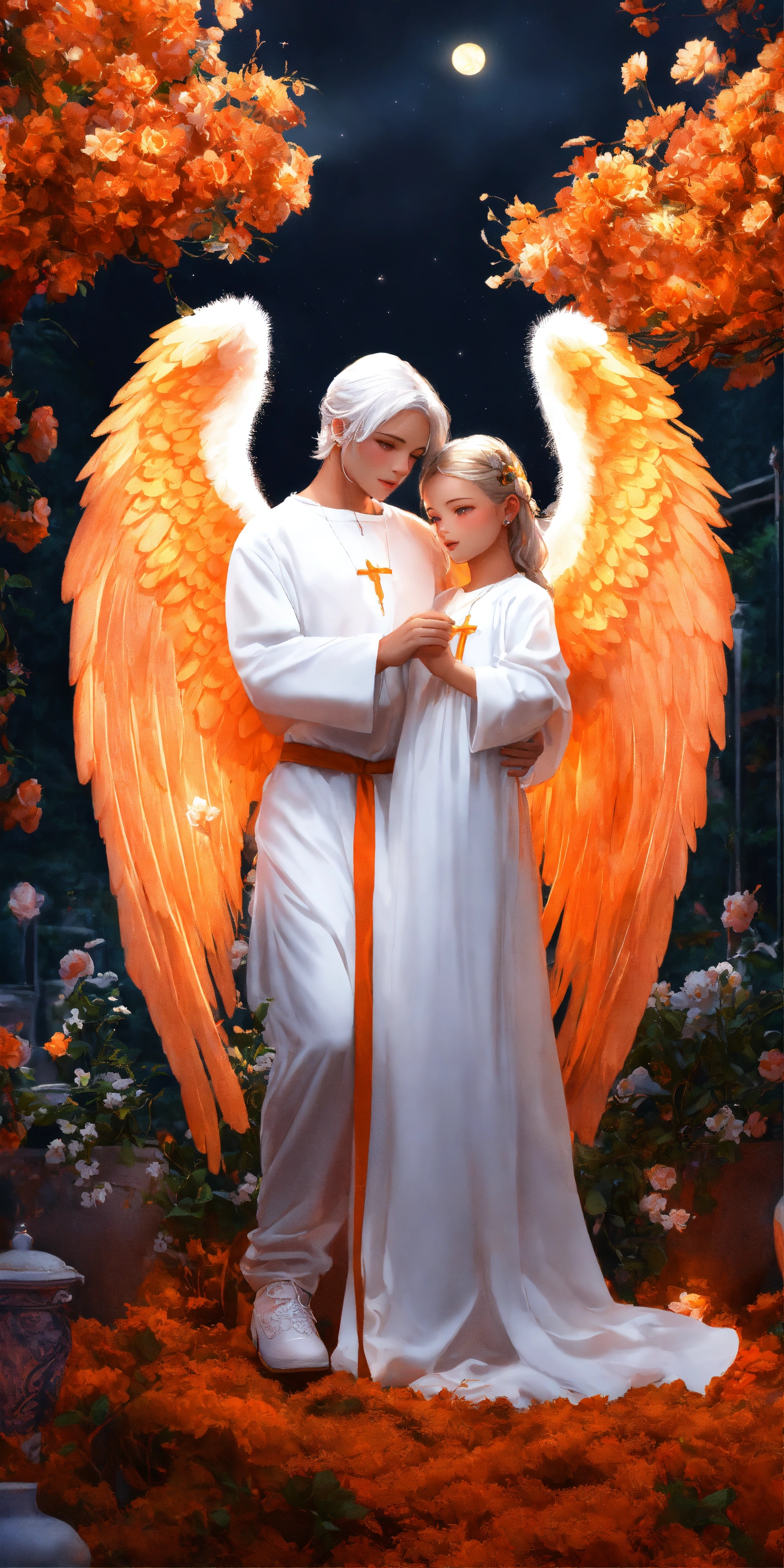 Lexica - 2 Guardian Angels, one is a boy and the other angel is a 7 ...