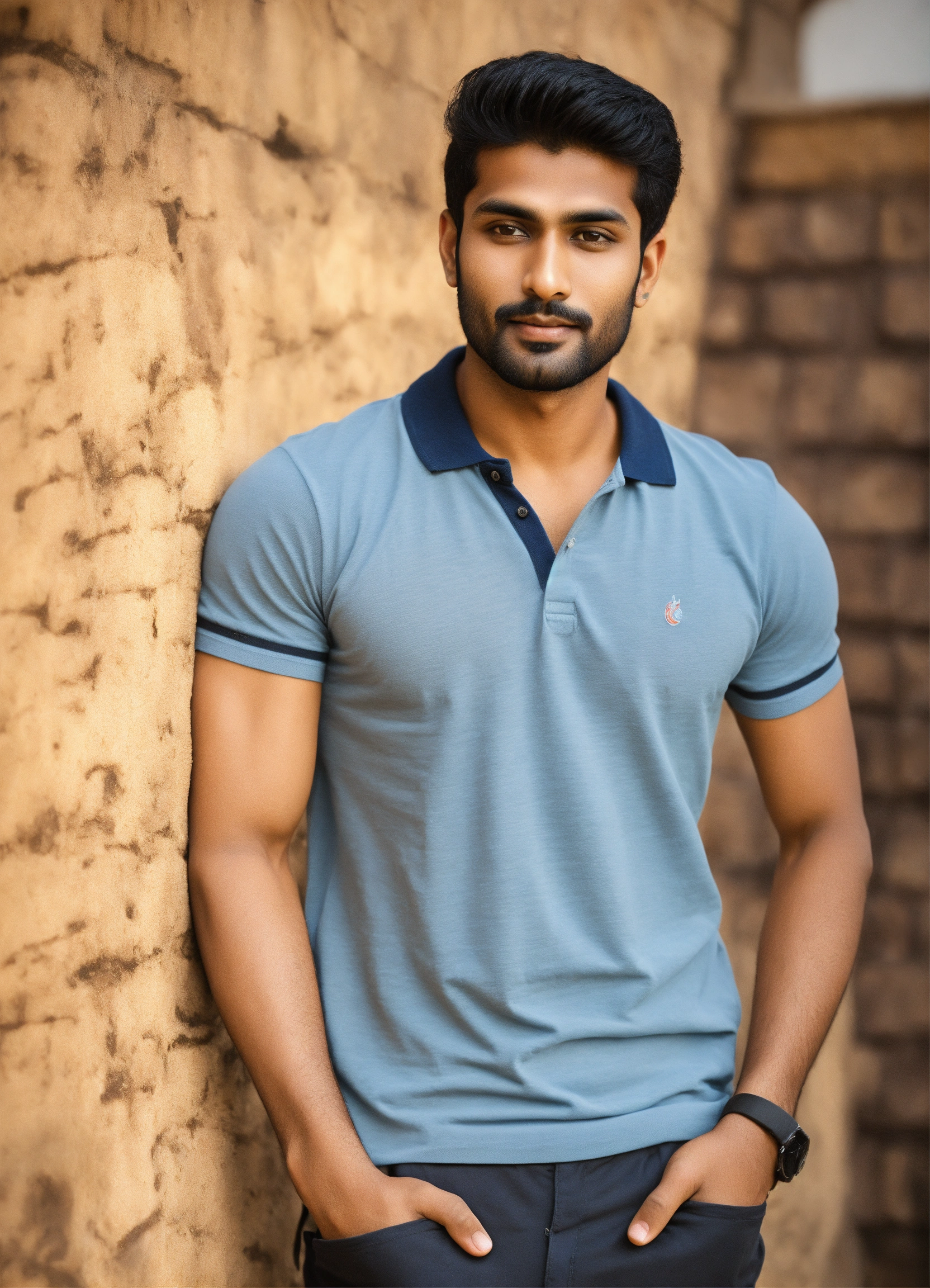 Lexica - Good looking north Indian fair skinned man with clean shave in ...