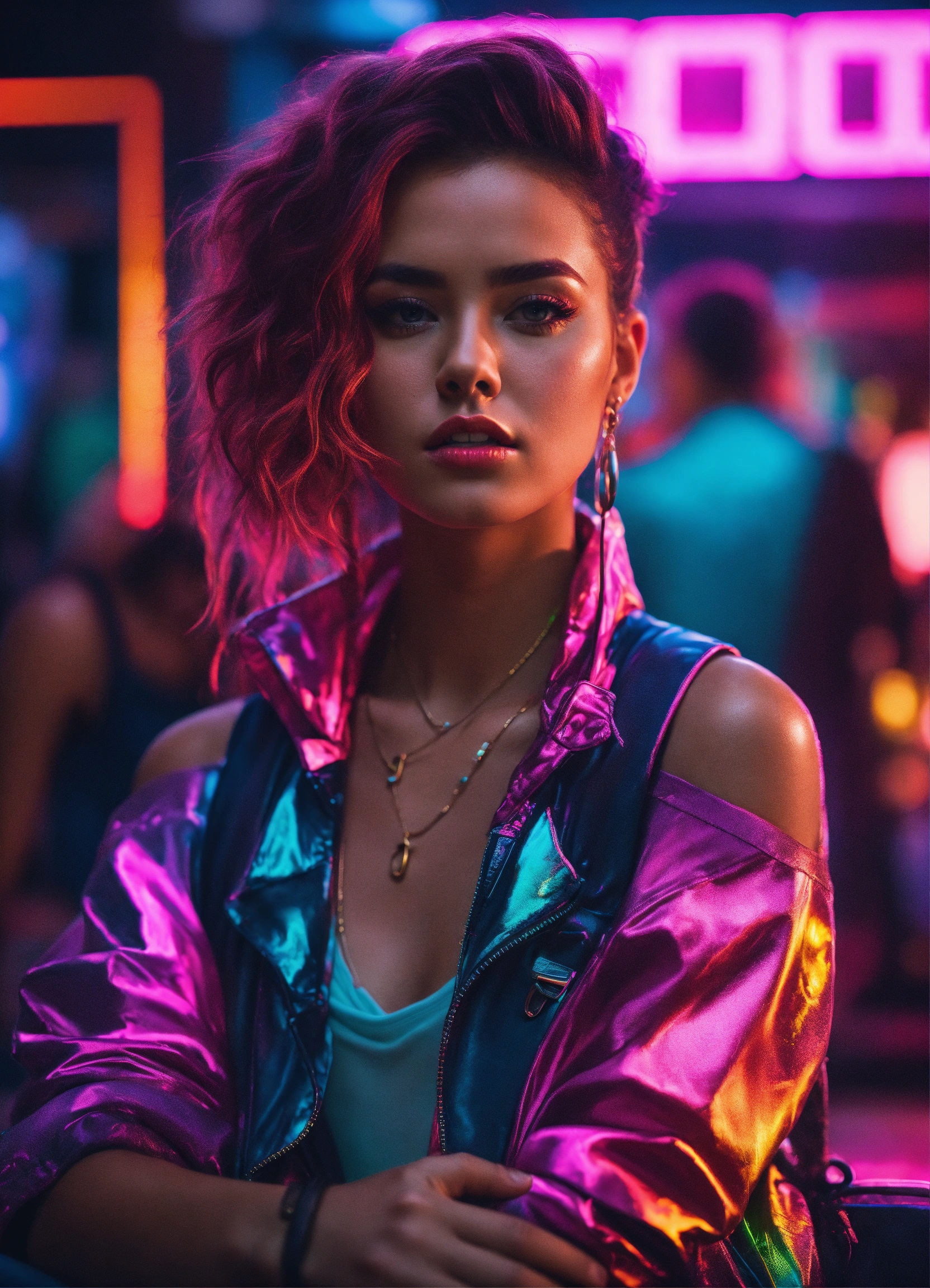 Lexica - Cinematic photography, modern, mixed female rebel ...