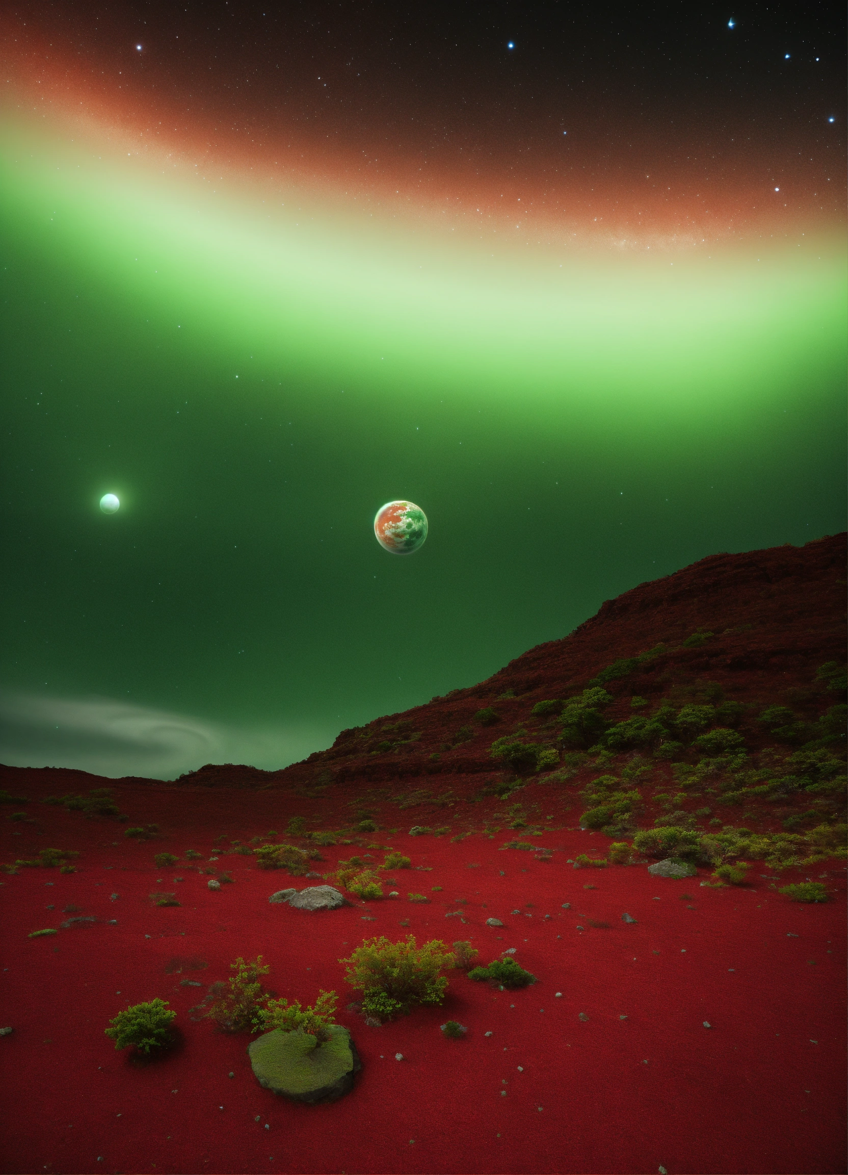 Lexica - Red-green planet
