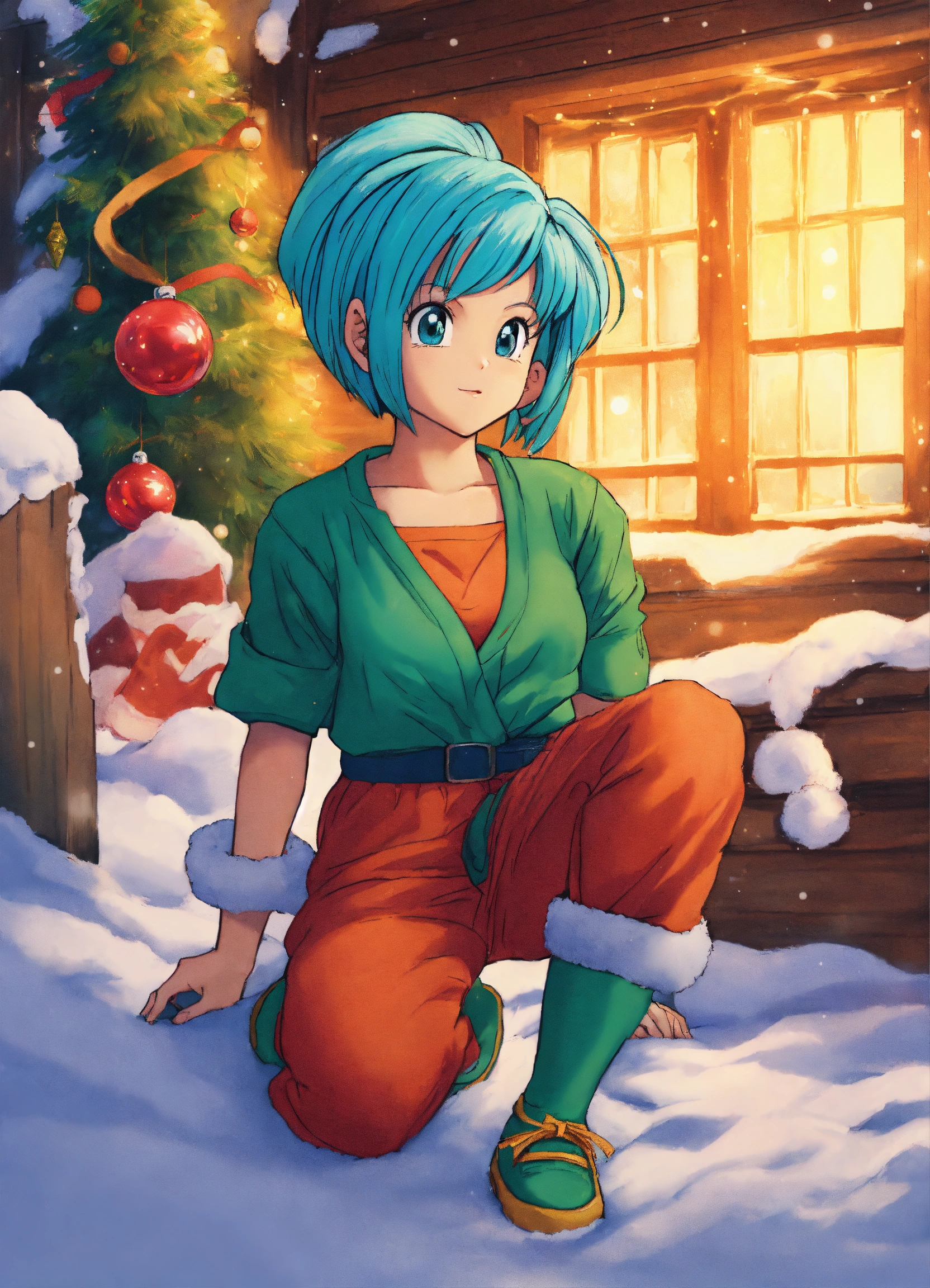 Lexica - Bulma, Dragon Ball Z Anime, children's book illustration style ...