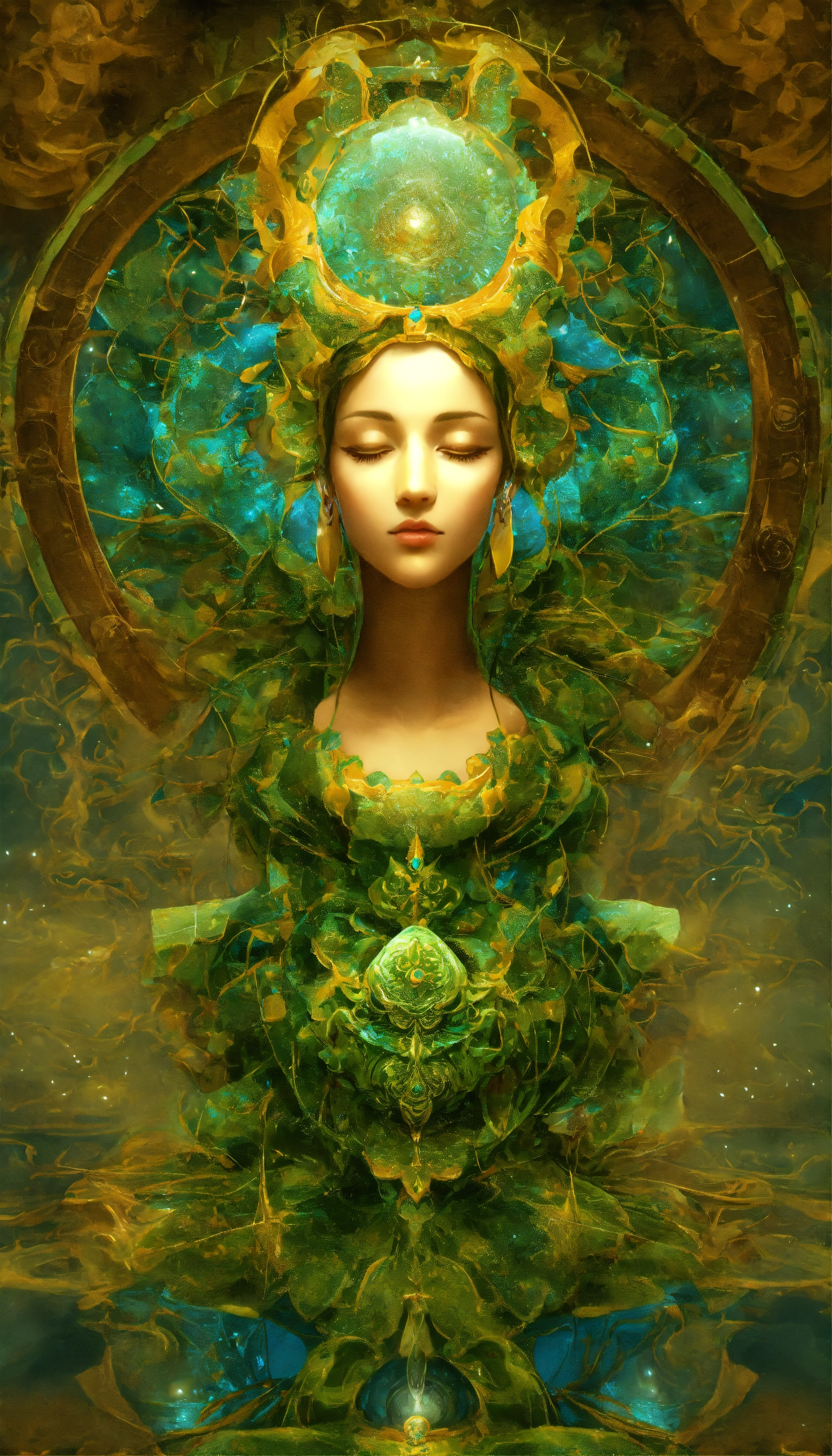 Lexica - Monje taoísta tesseract cuerpo fractal perspectiva de tres ...